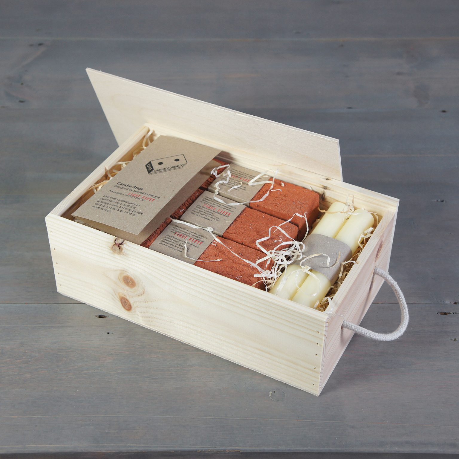 Sebastian Bergne - Brick Candle Holder | Gessato Design Store