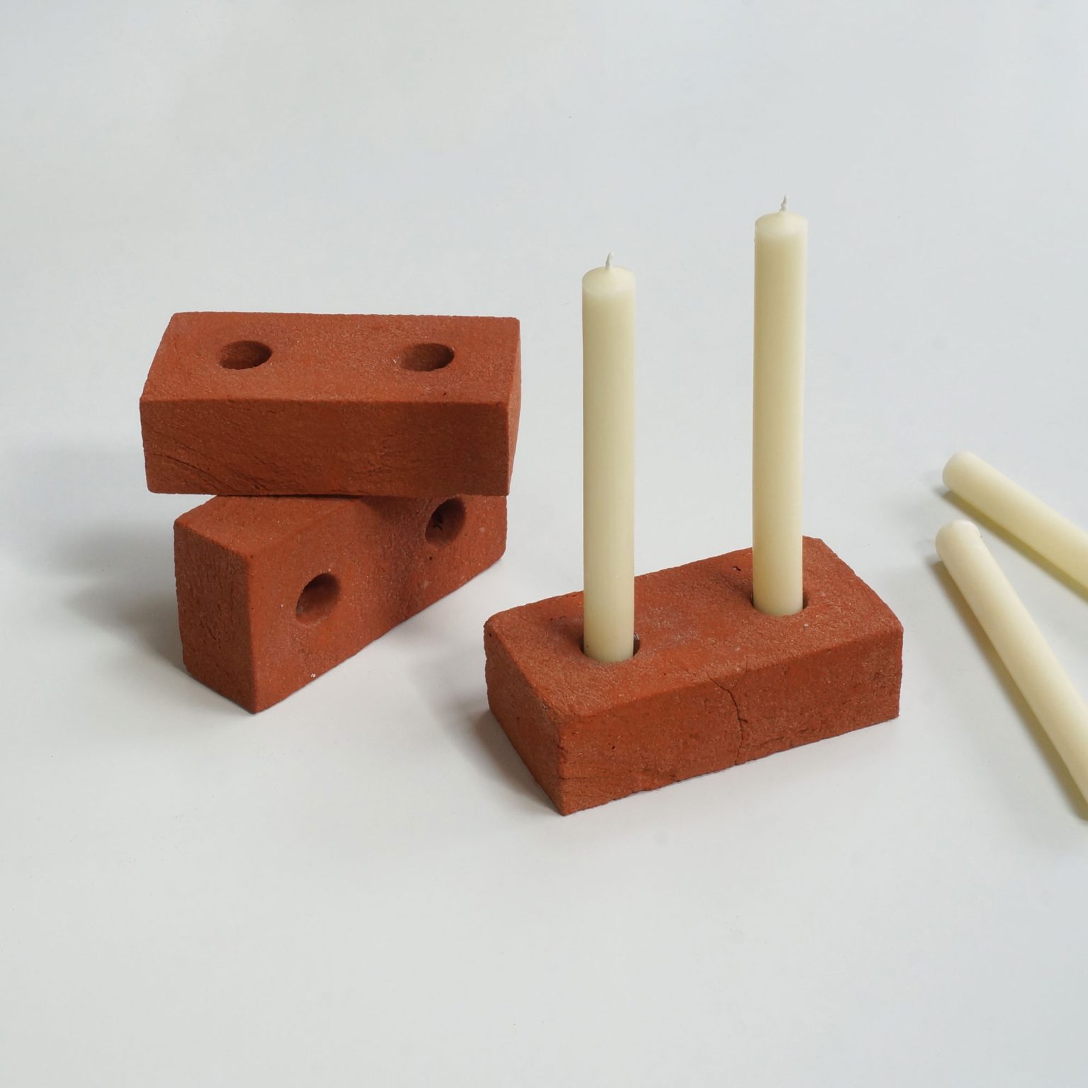 Sebastian Bergne - Brick Candle Holder | Gessato Design Store