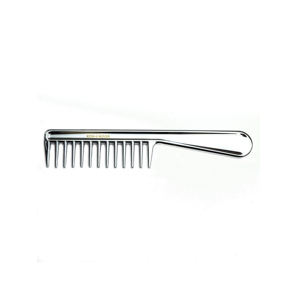 Koh-i-Noor - Metalli Extra Wide Tooth Comb With Handle | Gessato Design ...