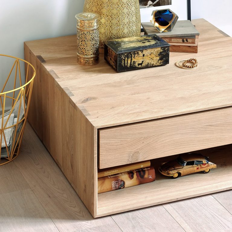Ethnicraft - Scandinavian Bedside Table | Gessato Design Store