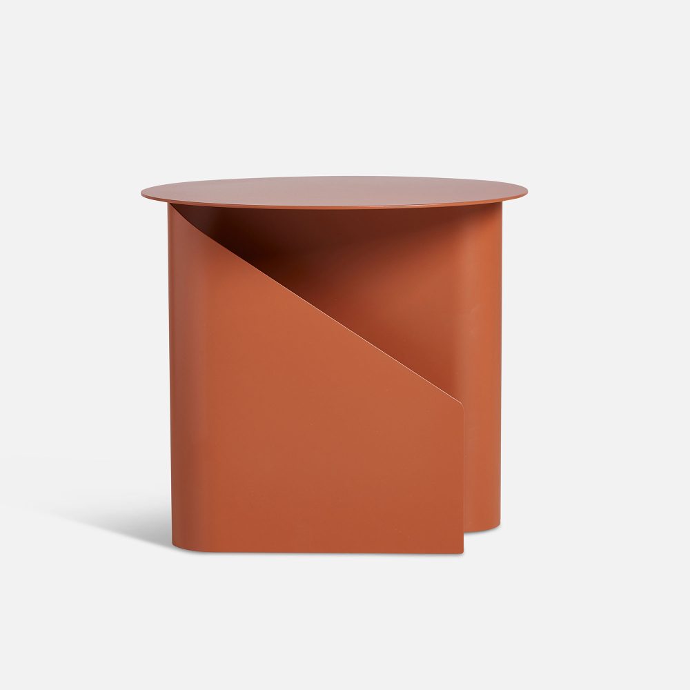 Woud - Sentrum Side Table Burnt Orange | Gessato Design Store