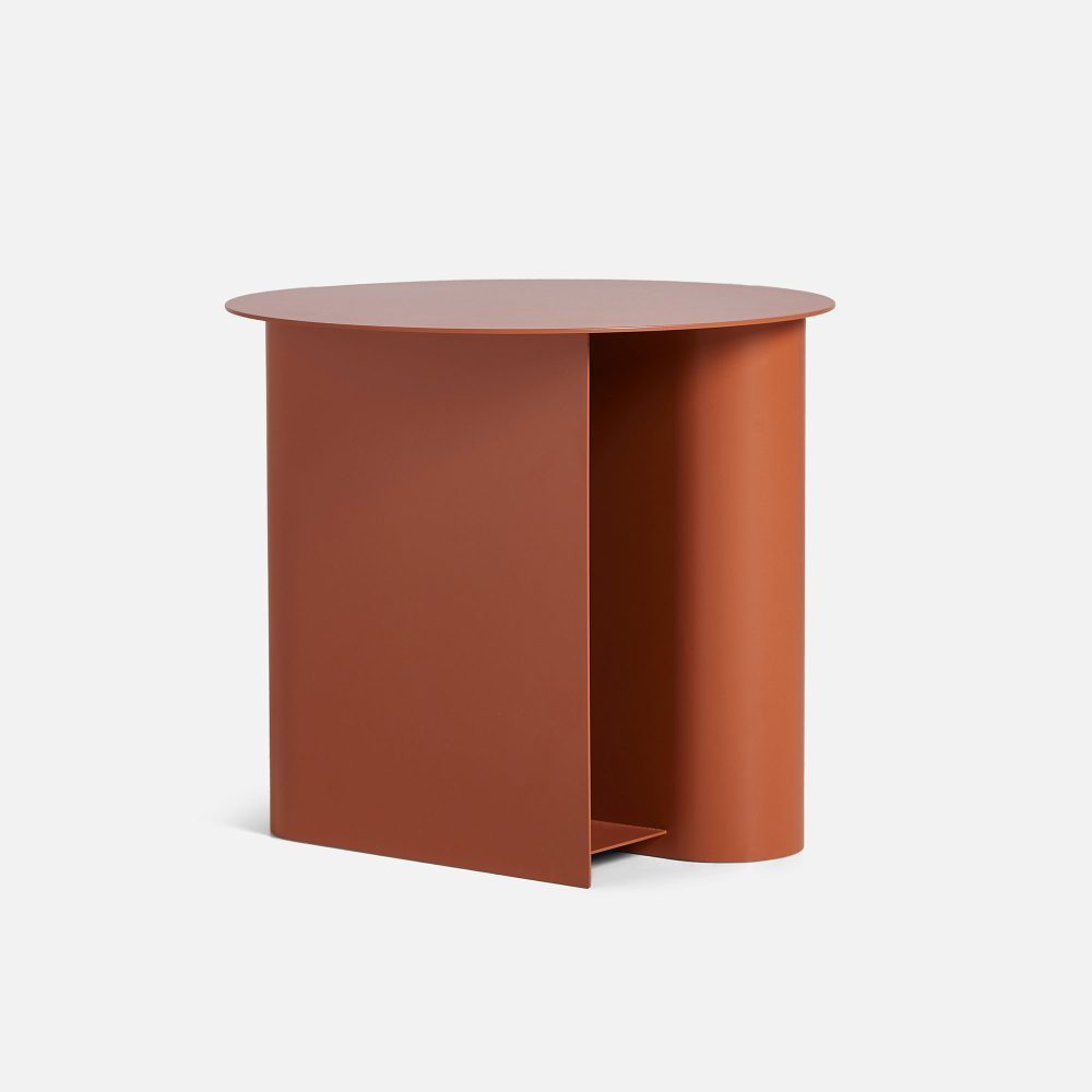 Woud - Sentrum Side Table Burnt Orange | Gessato Design Store