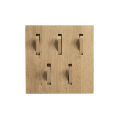 Ethnicraft - Utilitile Square Wall Hanger | Gessato Design Store