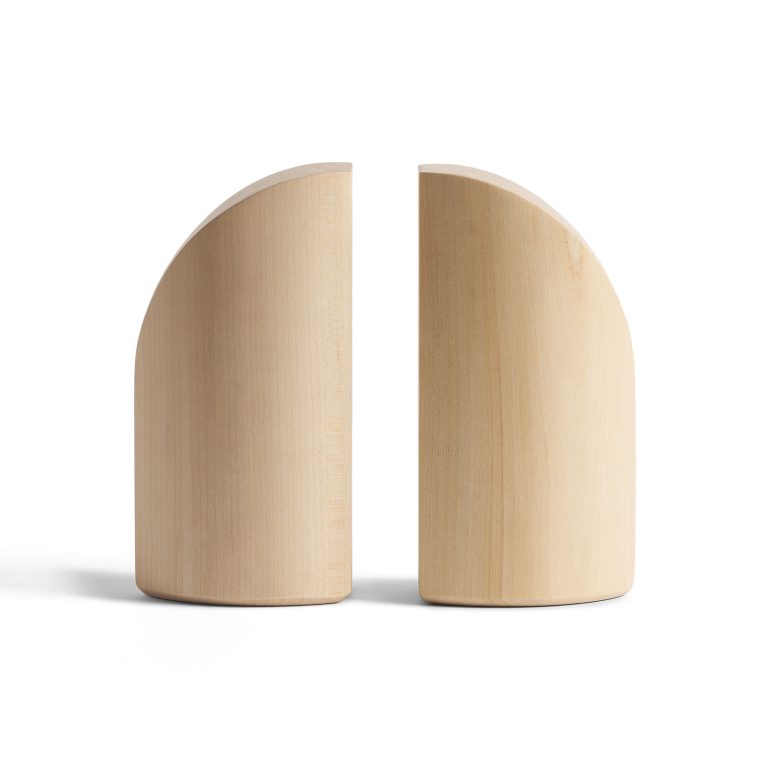 Ethnicraft - PI Wooden Bookends | Gessato Design Store