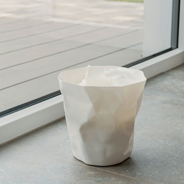 Essey - Crumpled Paper Bin | Gessato Design Store