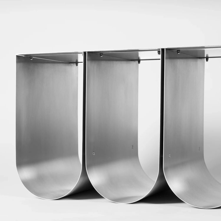 Kristina Dam Studio - Curved Bench | Gessato Design Store