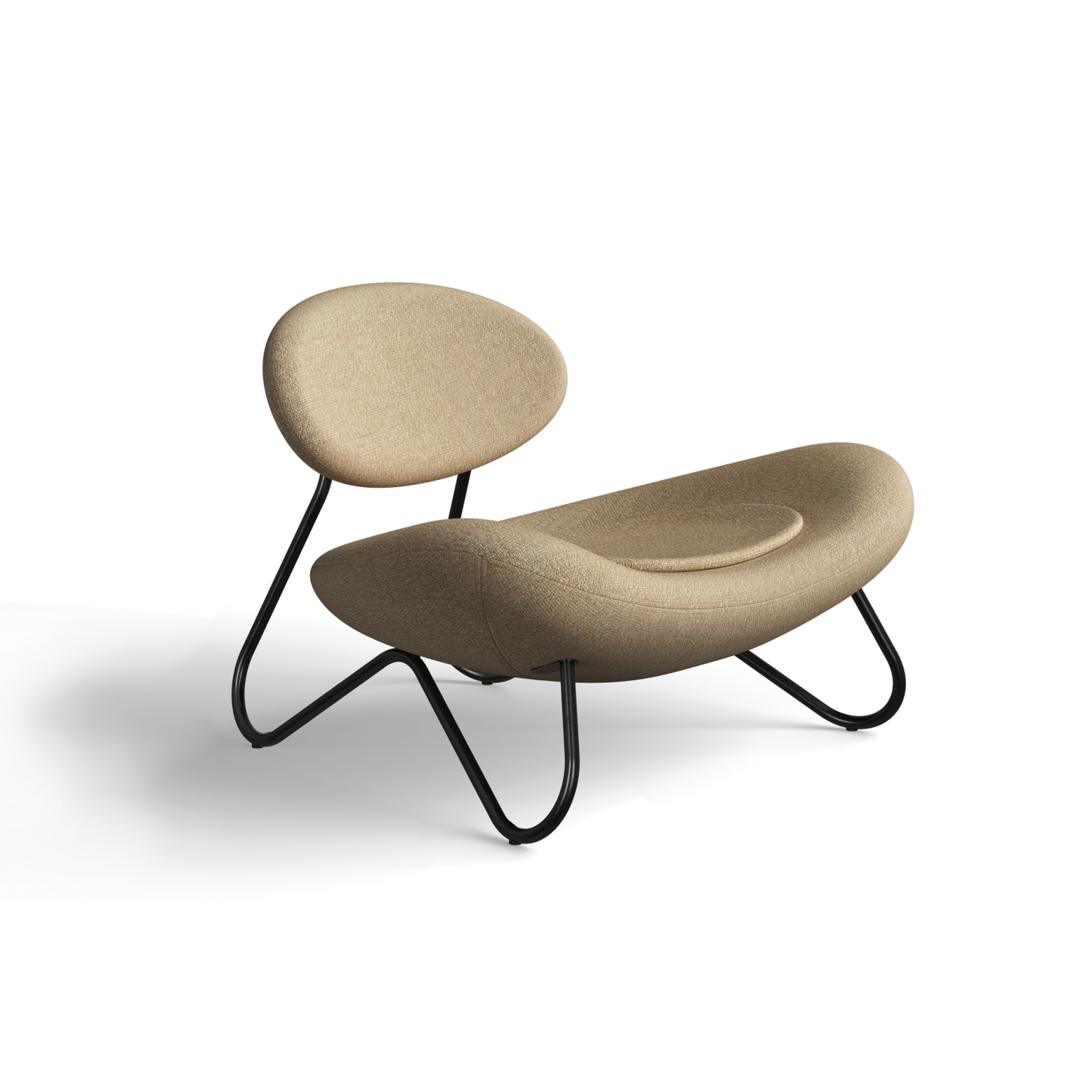 Woud - Meadow Lounge Chair - Beige | Gessato Design Store