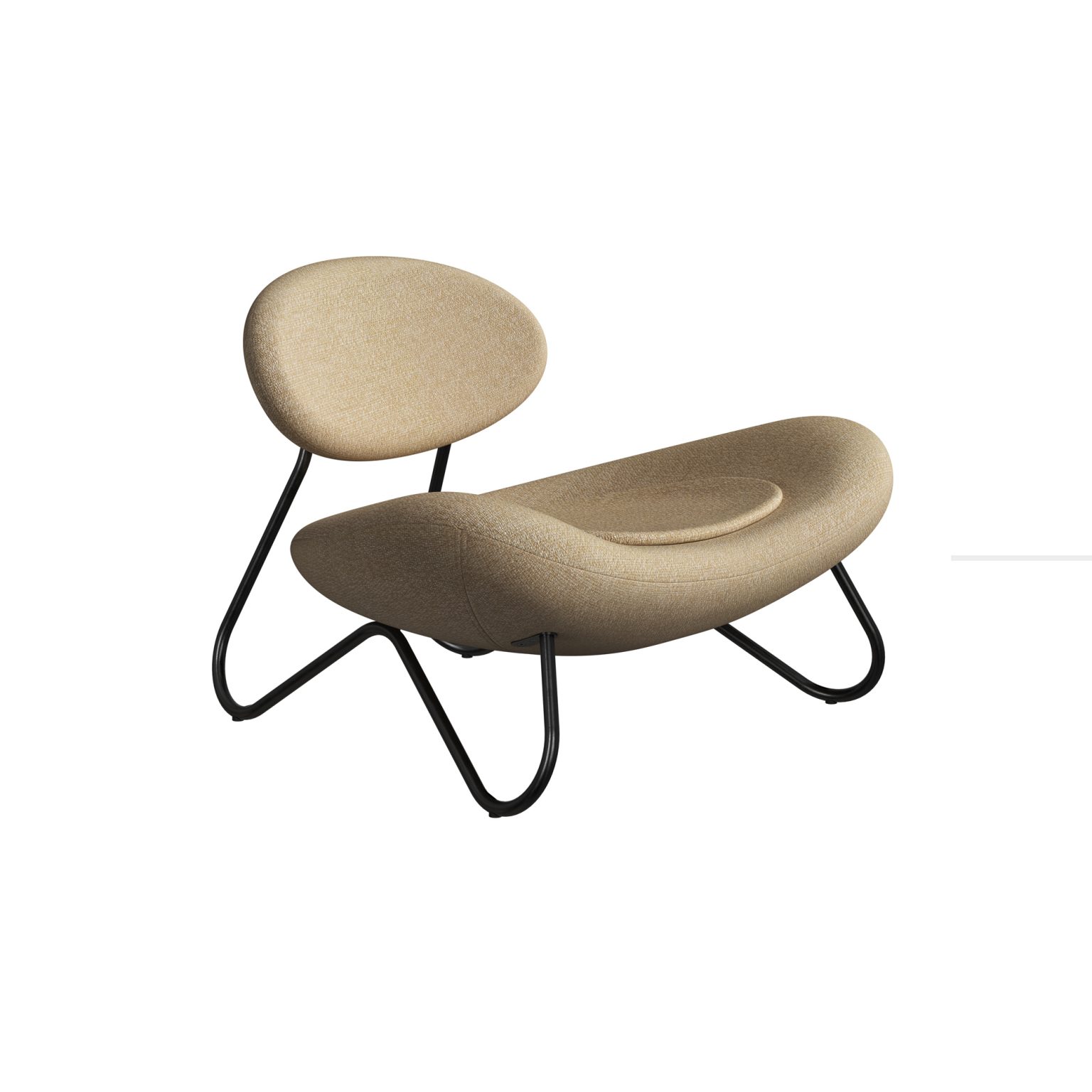 Woud - Meadow Lounge Chair - Beige | Gessato Design Store