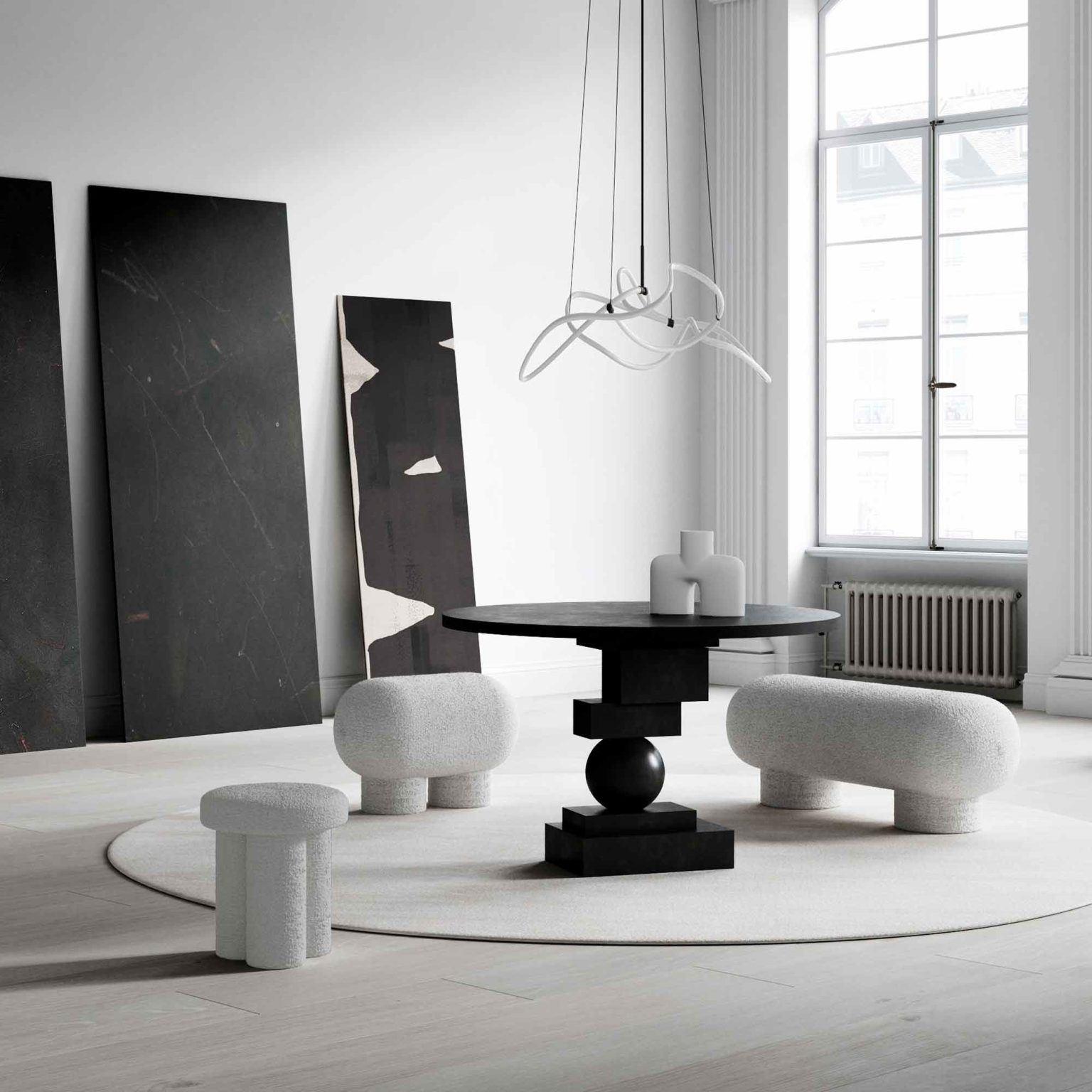 101 Copenhagen - Artist Dining Table | Gessato Design Store