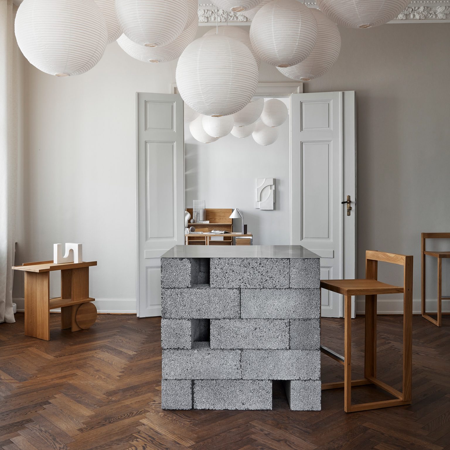 Kristina Dam Studio - Axis Side Table | Gessato Design Store