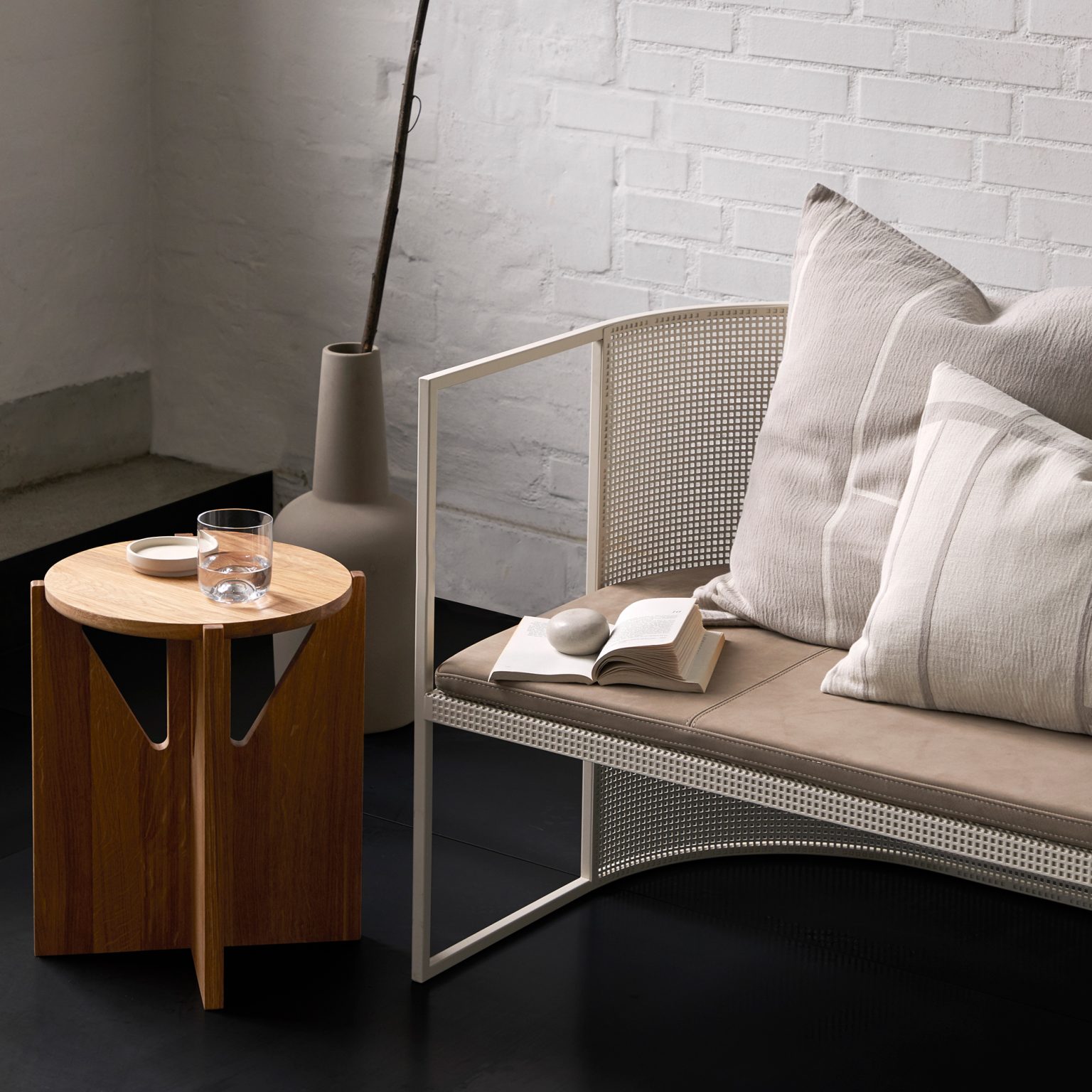 Kristina Dam Studio - Bauhaus Lounge Bench | Gessato Design Store