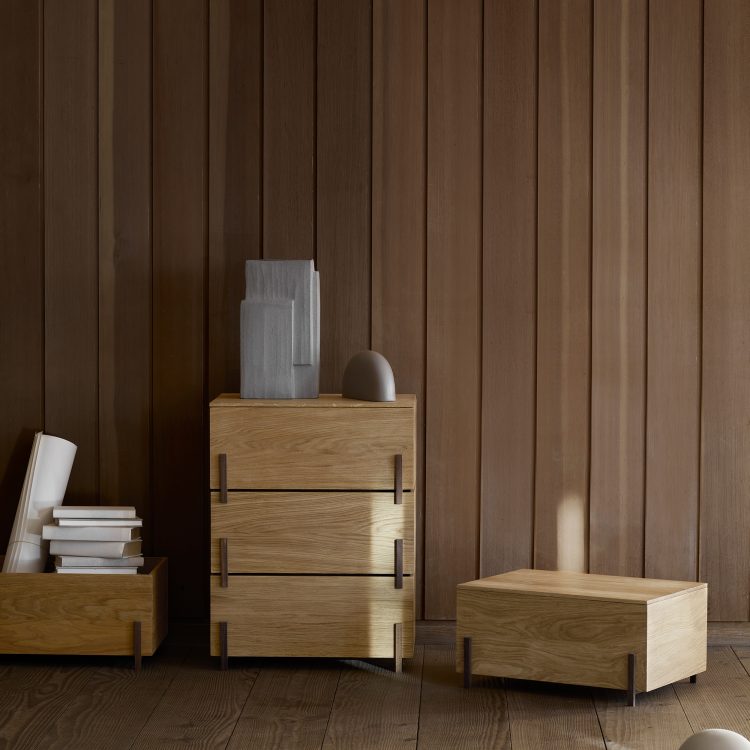 Kristina Dam Studio - Stack Storage Box - Set of 3 | Gessato Design Store