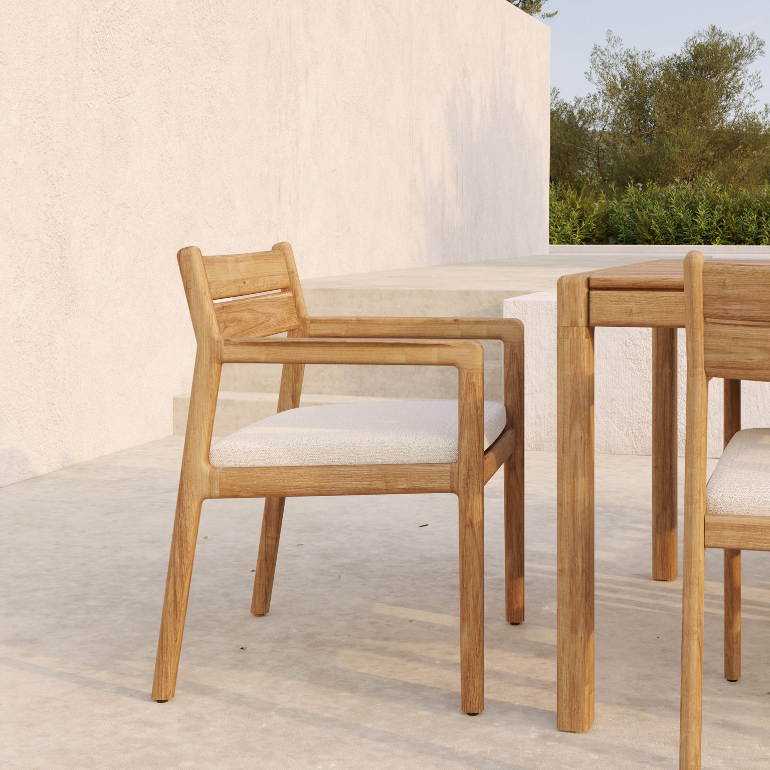 Ethnicraft - Jack Outdoor Dining Table | Gessato Design Store