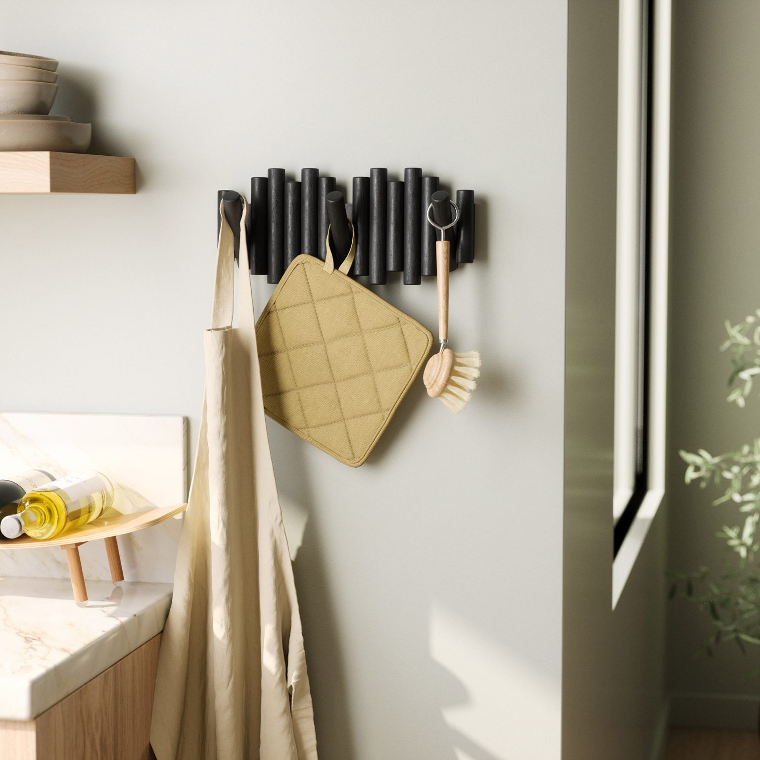 Umbra - Picket Rail Hook | Gessato Design Store