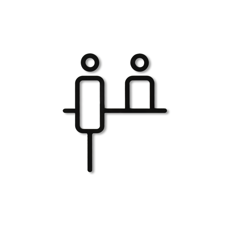 Moheim - Interior Wall/Door Signs - Counter | Gessato Design Store