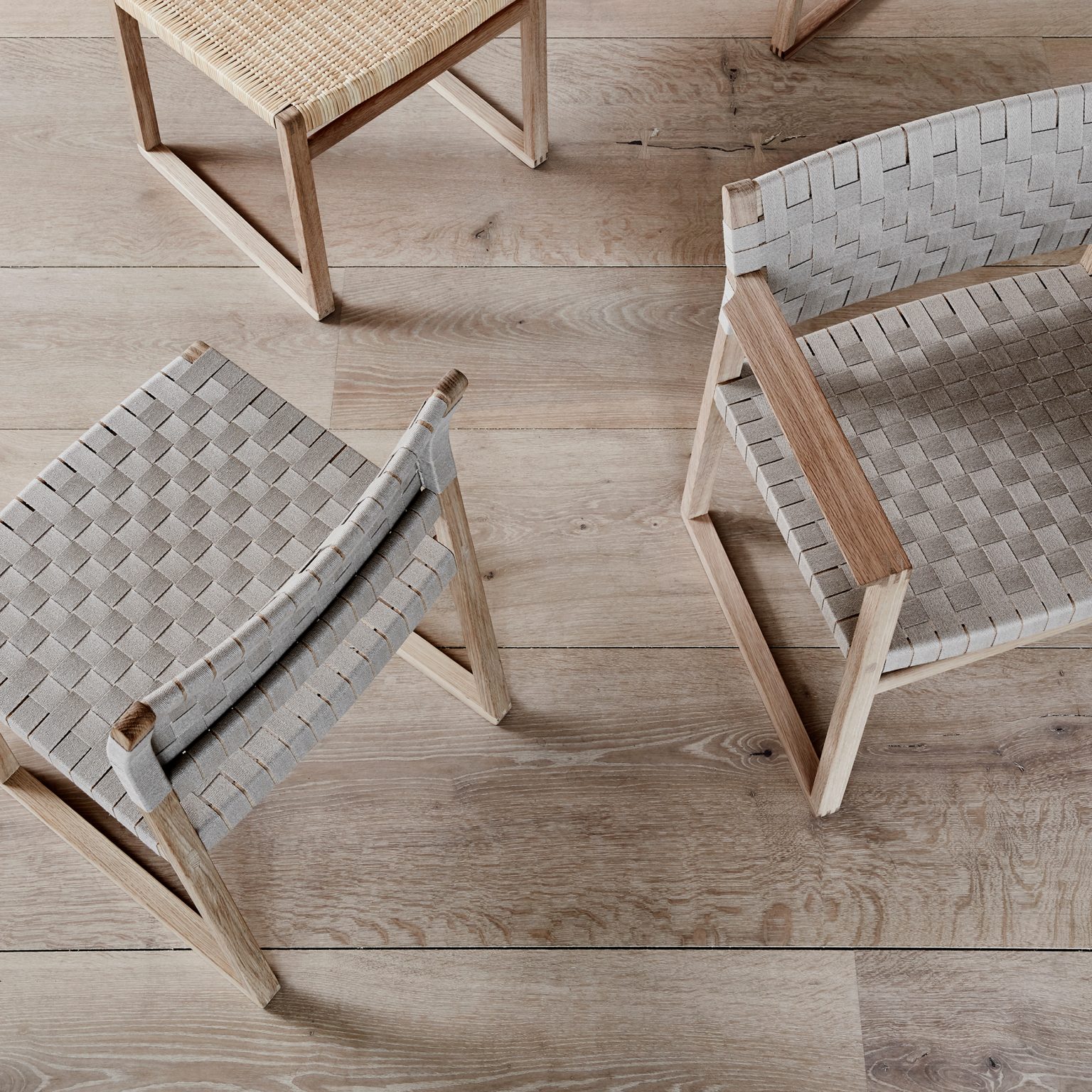 Fredericia - BM61 Webbed Chair | Gessato Design Store