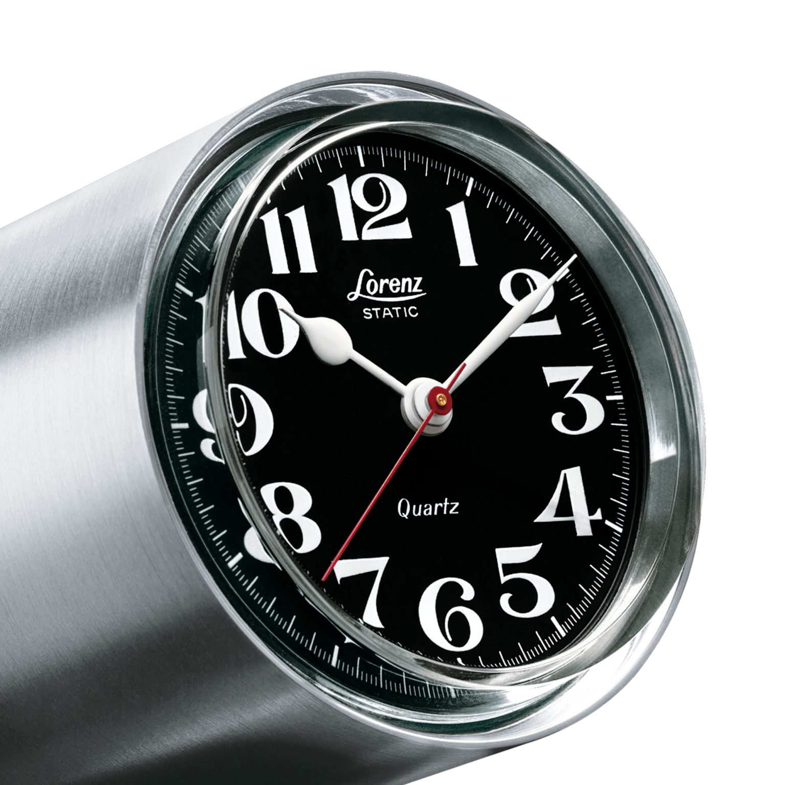 Lorenz - Lorenz Static Table Clock - Steel | Gessato Design Store