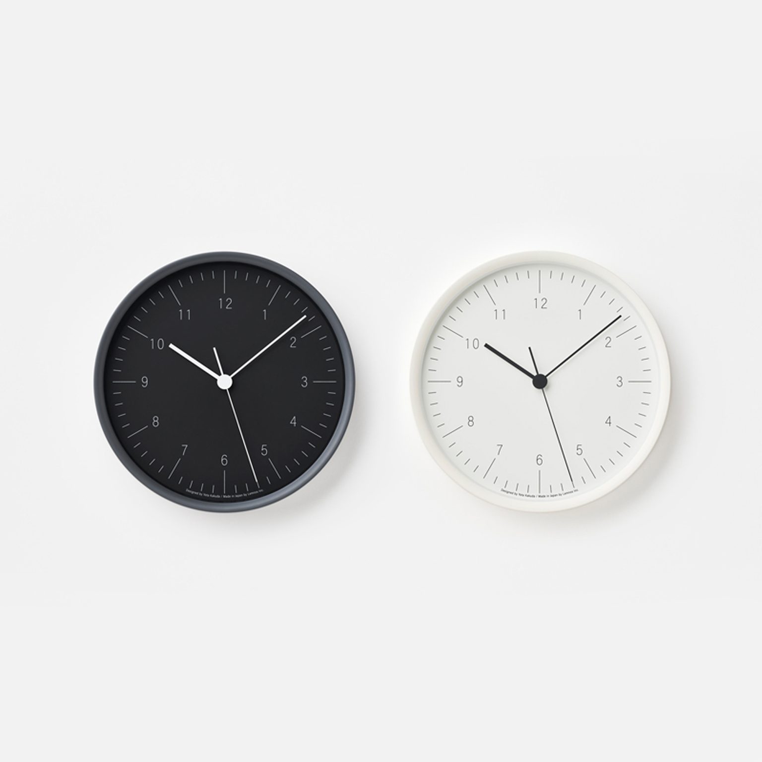 Lemnos - City Pop - Wall Clock, White | Gessato Design Store