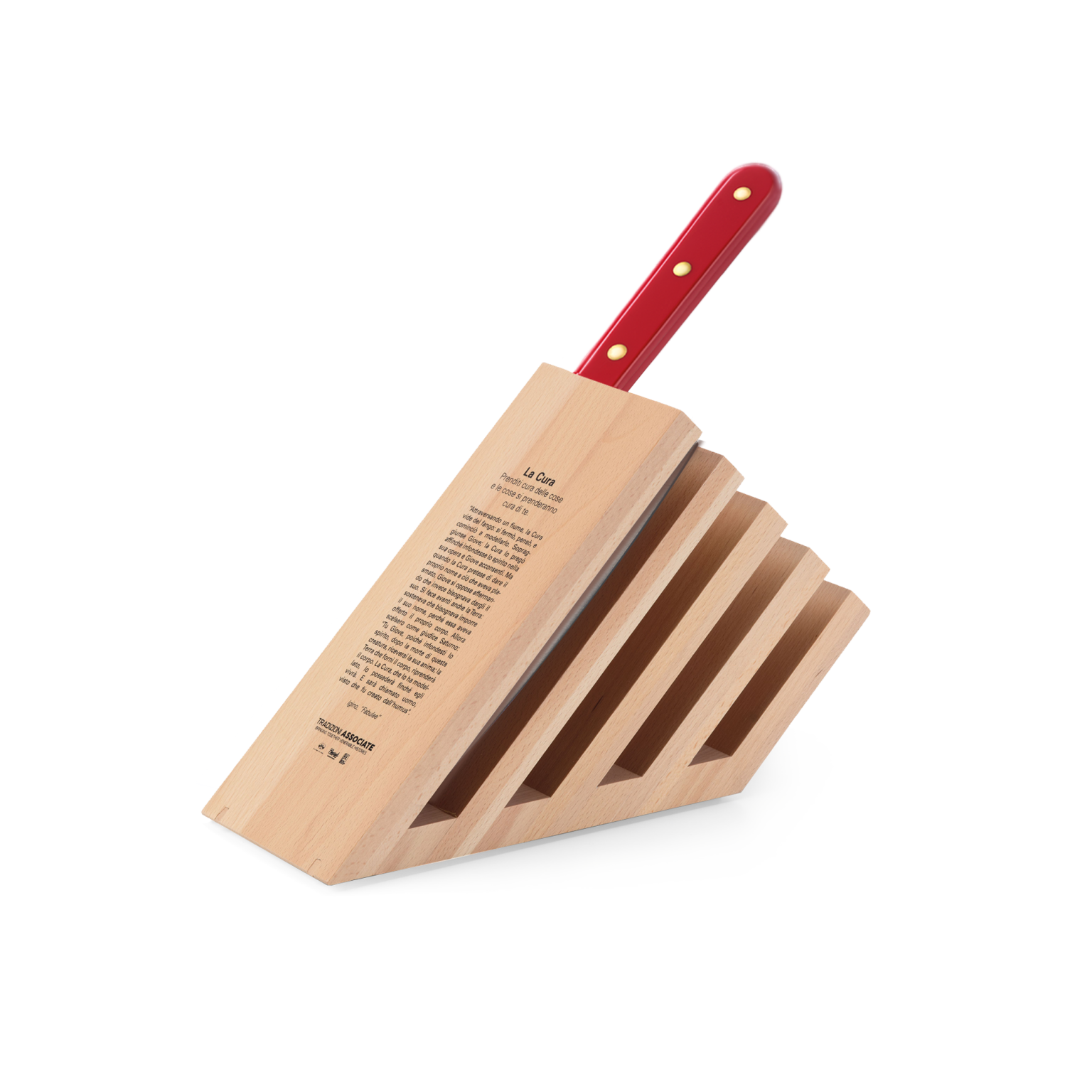 Coltellerie Berti - Porcupine Strain Wooden Knife Block | Gessato ...
