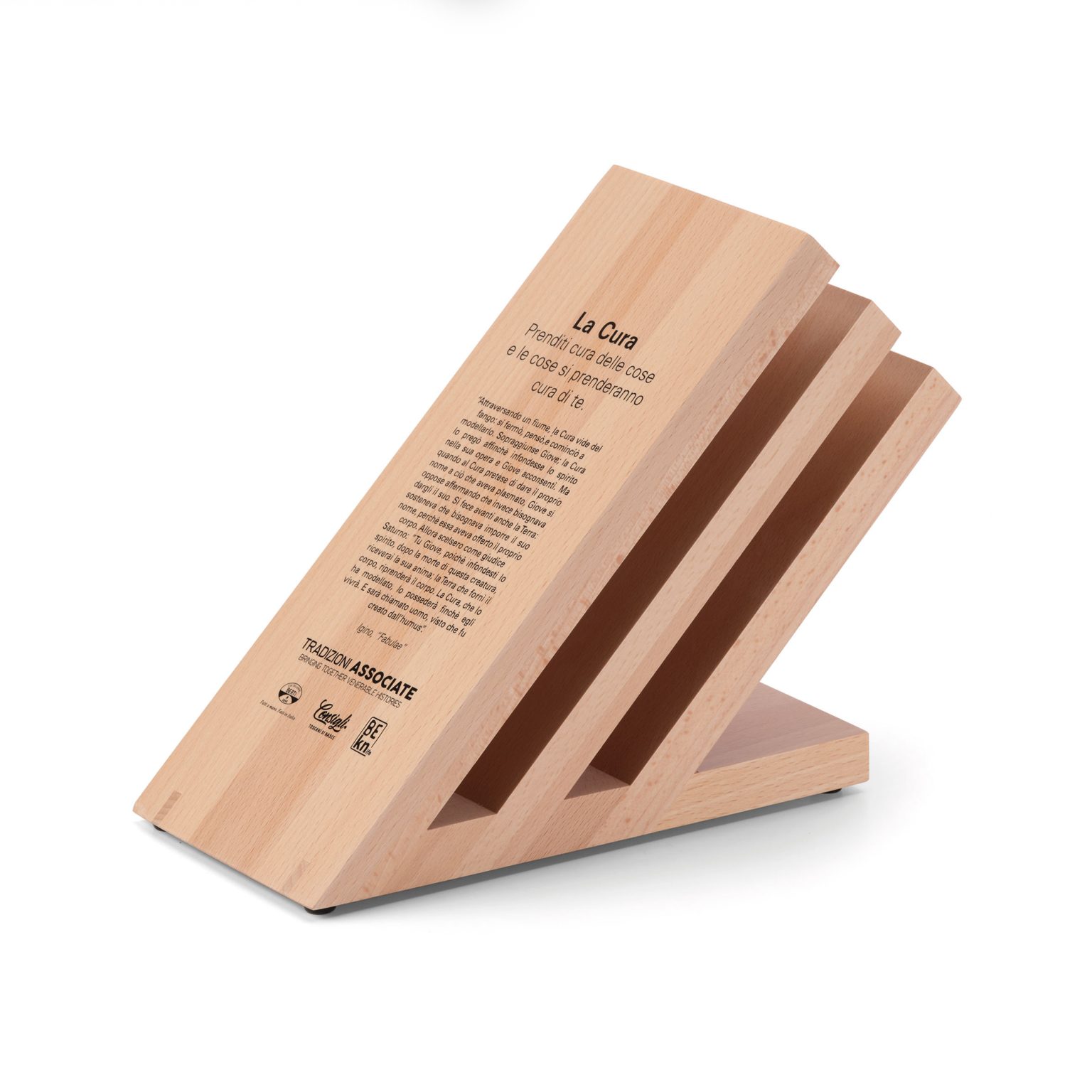 Coltellerie Berti - Porcupine Strain Wooden Knife Block | Gessato ...