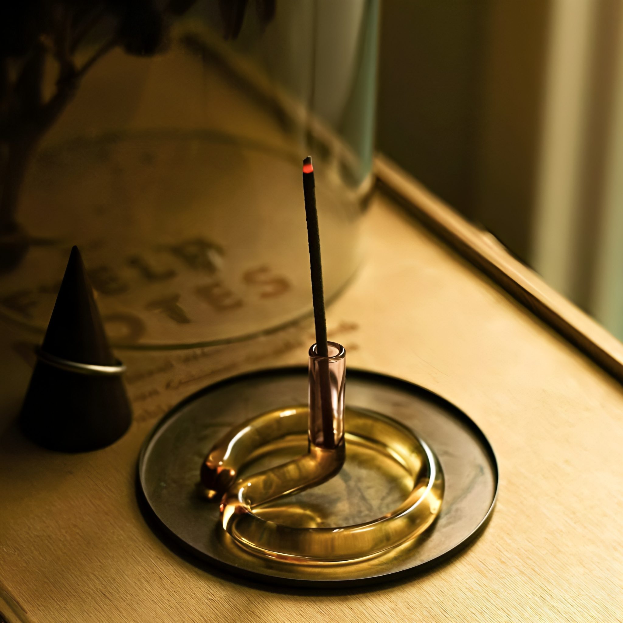 Amabro - Glass Incense Holder | Gessato Design Store