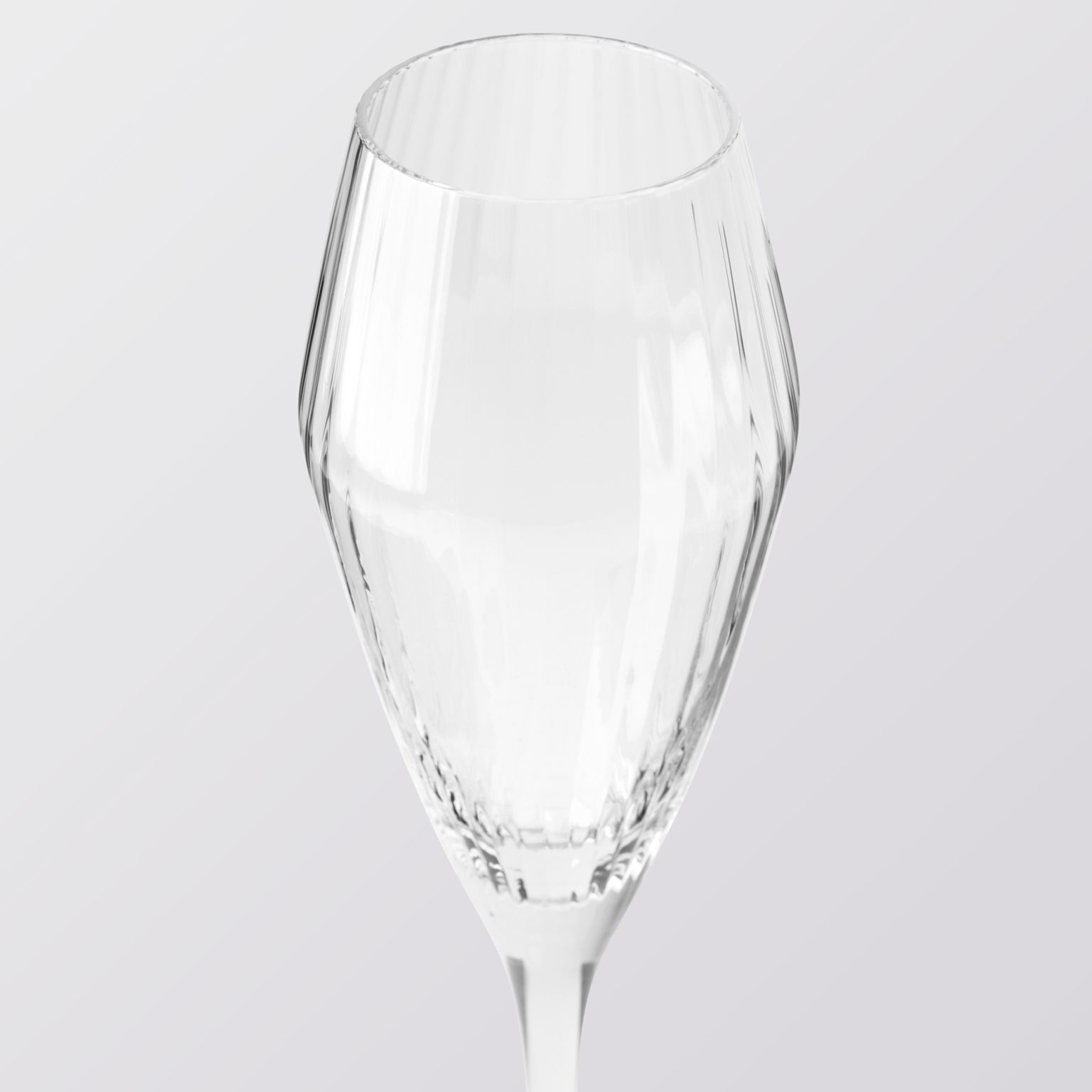 Broste Copenhagen - Sandvig Flute Glass, Set of 4 | Gessato Design Store