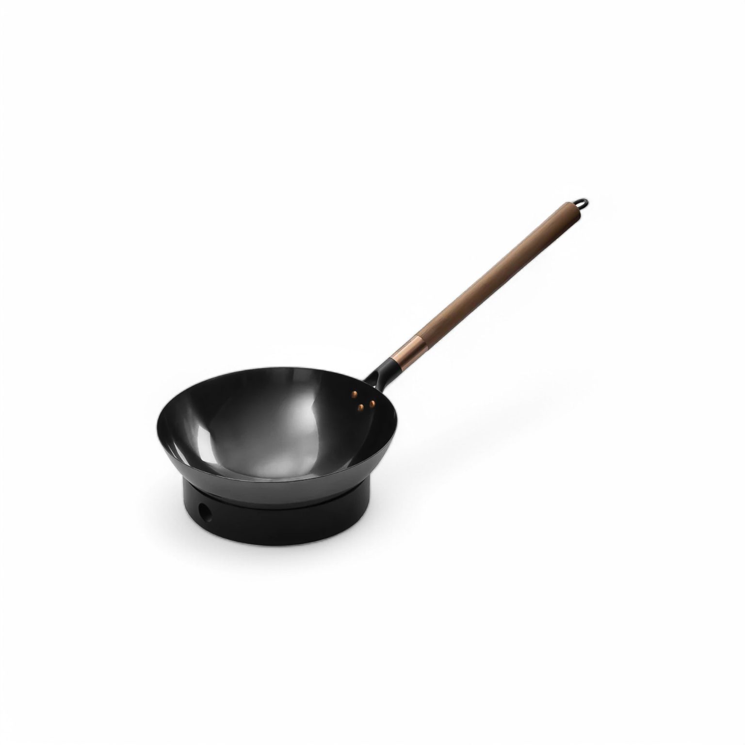 JIU 10 - JIU Frying Pan, Beech Handle | Gessato Design Store