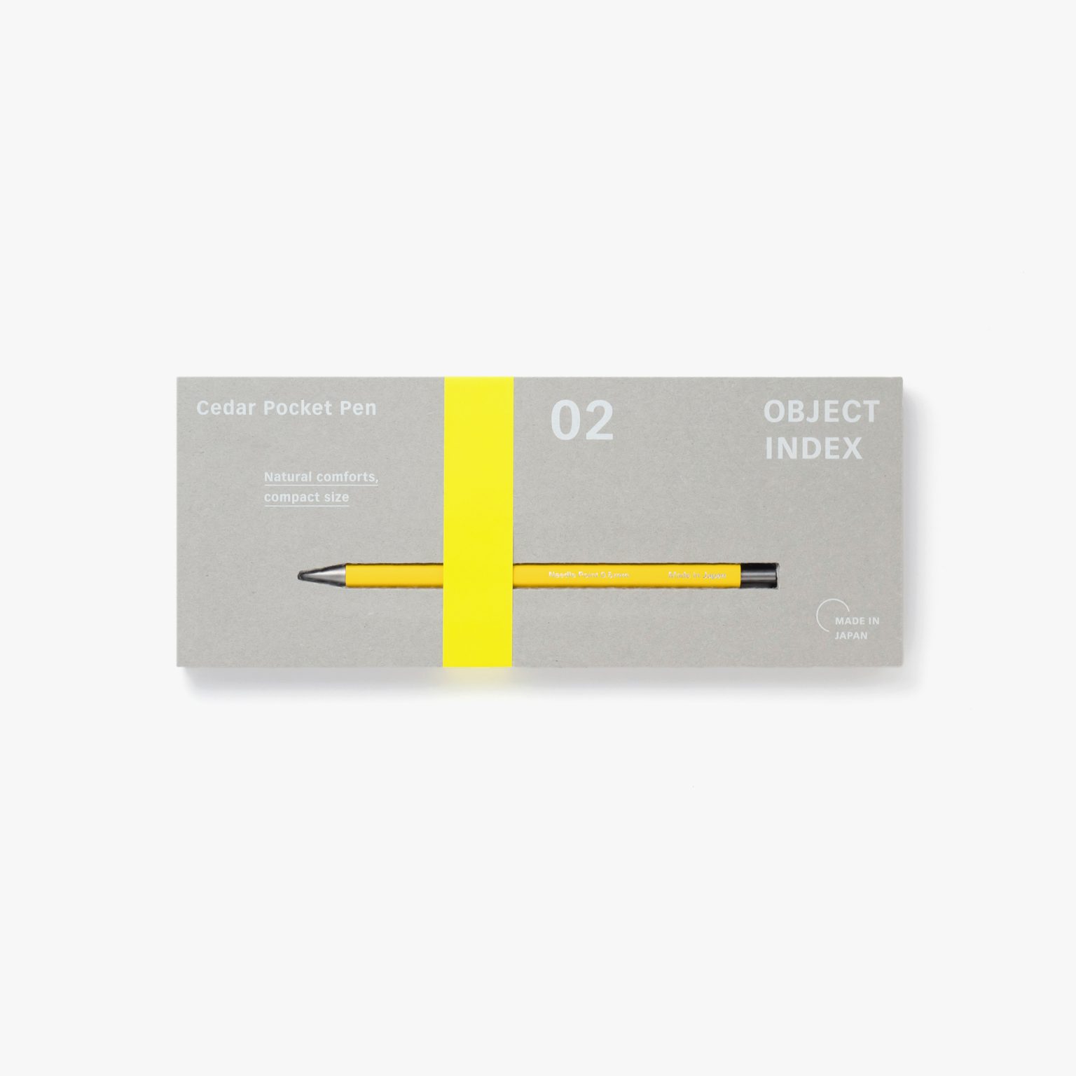 Object Index - Cedar Pocket Pen | Gessato Design Store