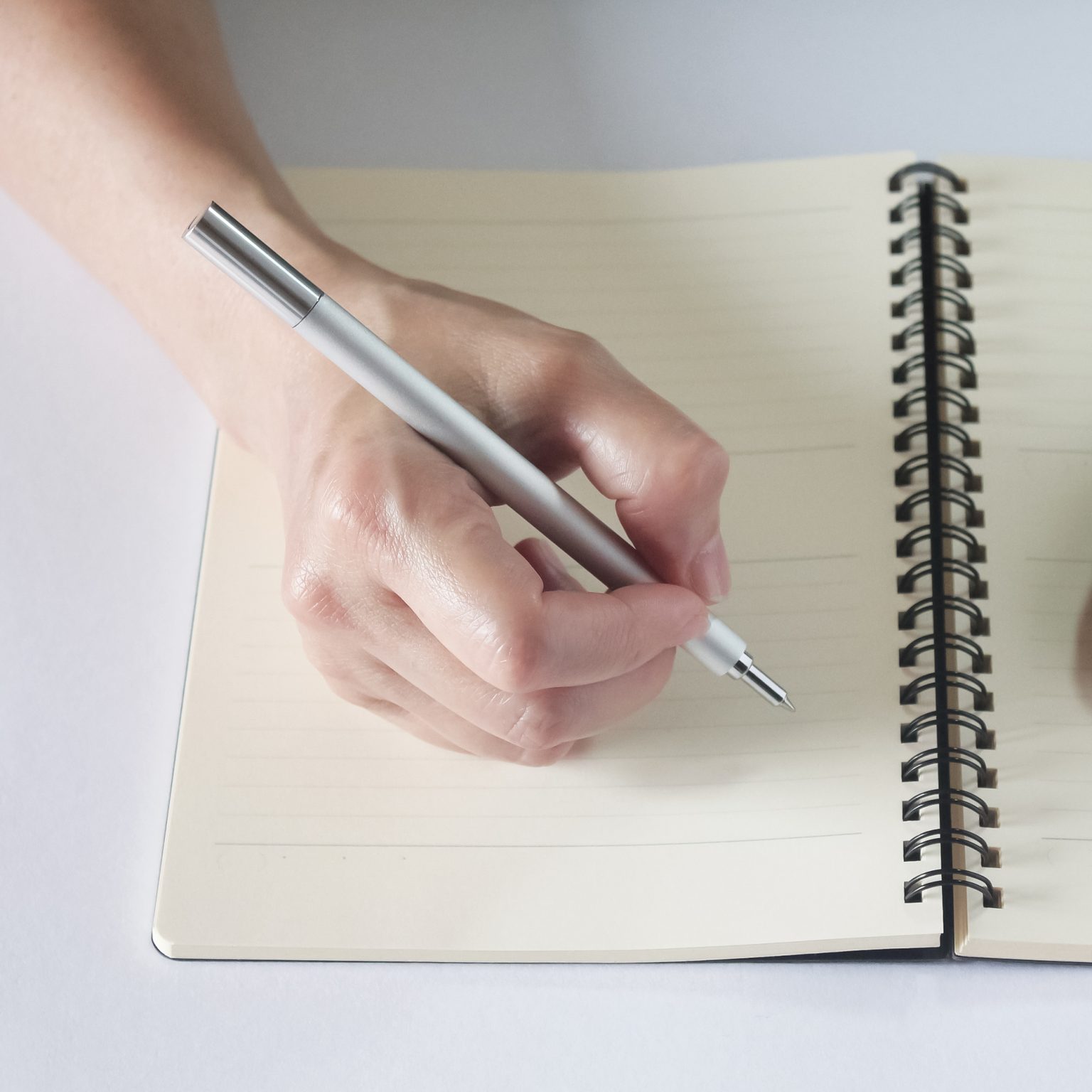 TEN - STAND Rollerball Pen, Silver | Gessato Design Store
