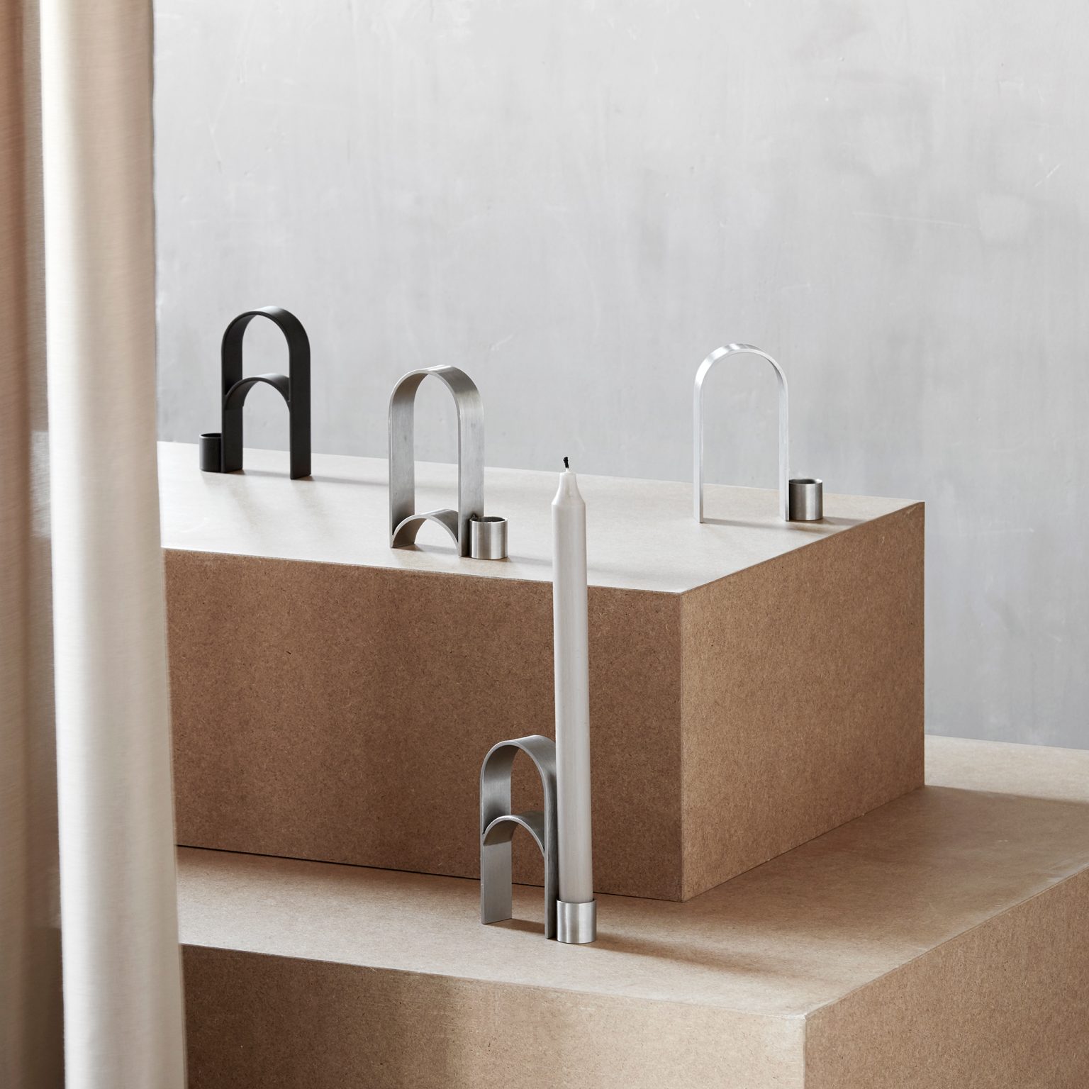 Kristina Dam Studio - Arch Candle Holder | Gessato Design Store