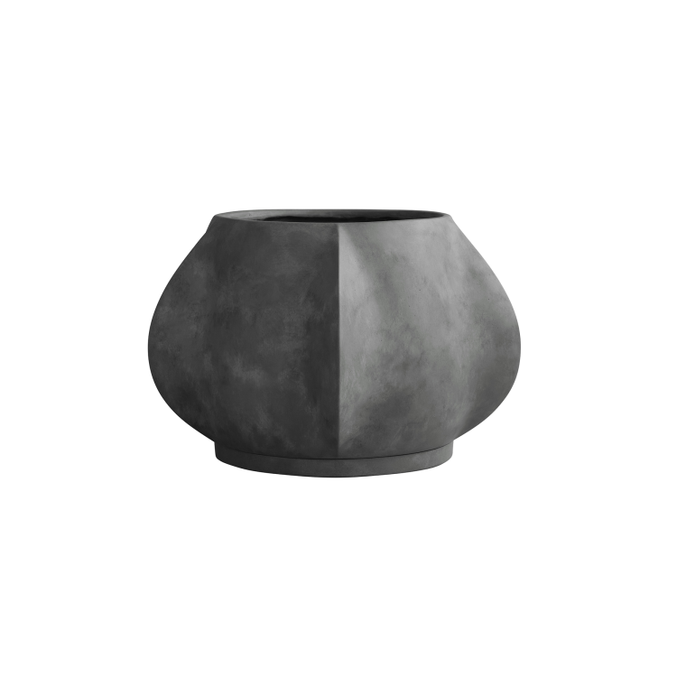 101 Copenhagen - Arket Plant Pot, Dark Gray | Gessato Design Store