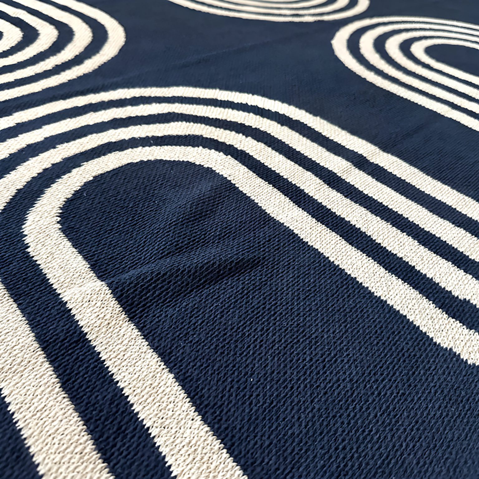 Happy Habitat - 78th Street Throw in Navy Blue | Gessato Design Store