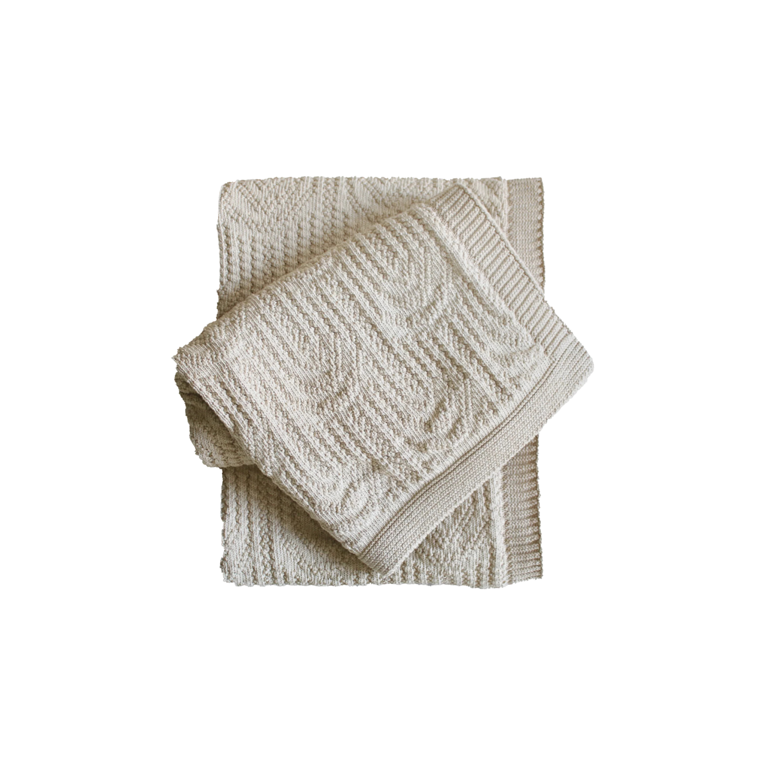 Happy Habitat - Arch Texture Throw in Linen | Gessato Design Store
