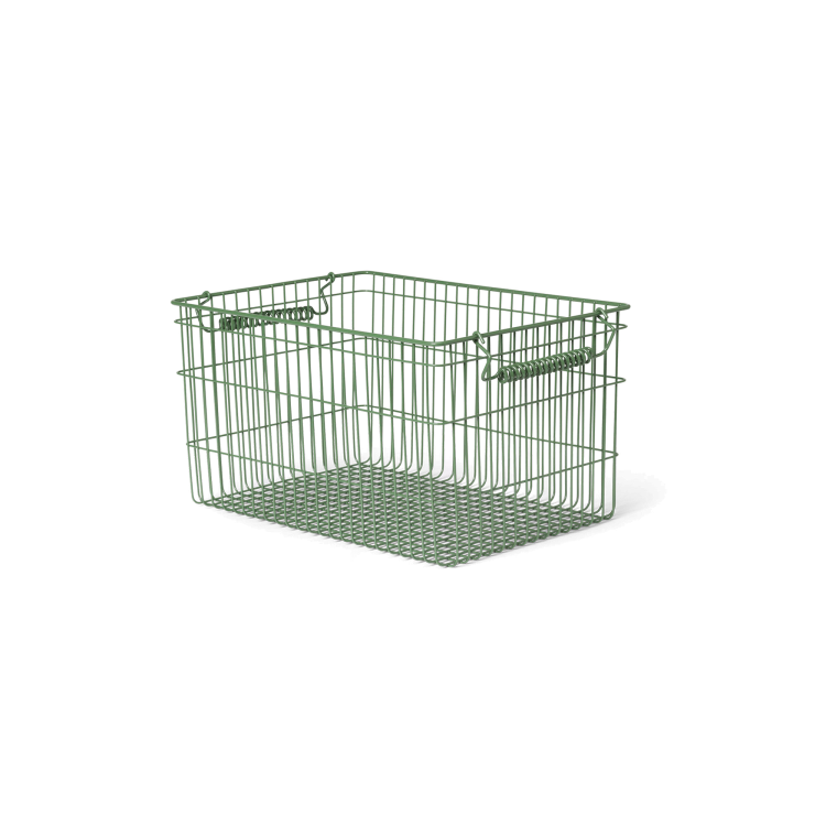 Ferm Living - Cala Stackable Wire Baskets -Set of 2 | Gessato Design Store
