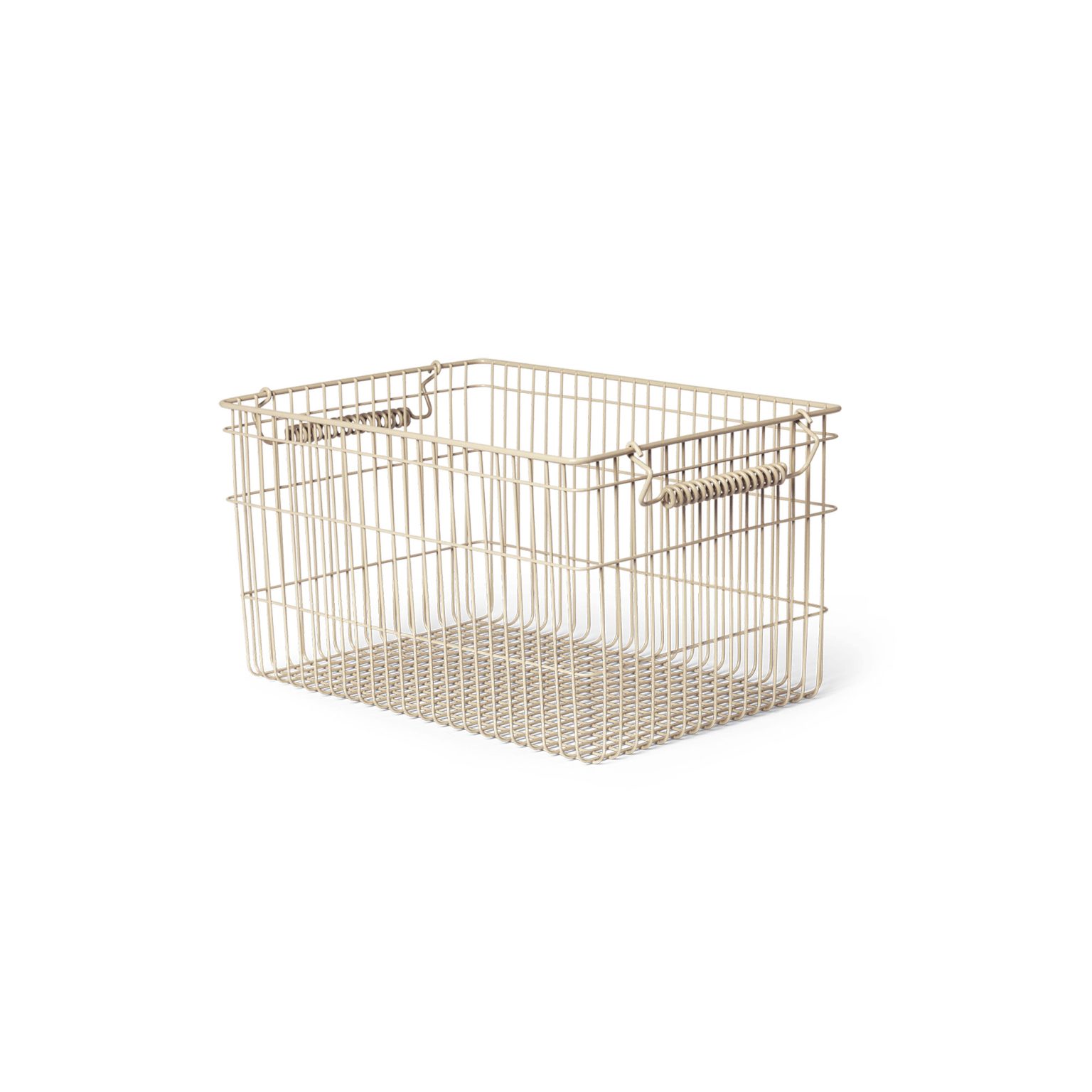 Ferm Living - Cala Stackable Wire Baskets -Set of 2 | Gessato Design Store