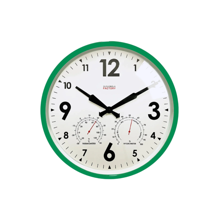 Cloudnola - Outdoor Green Clock | Gessato Design Store
