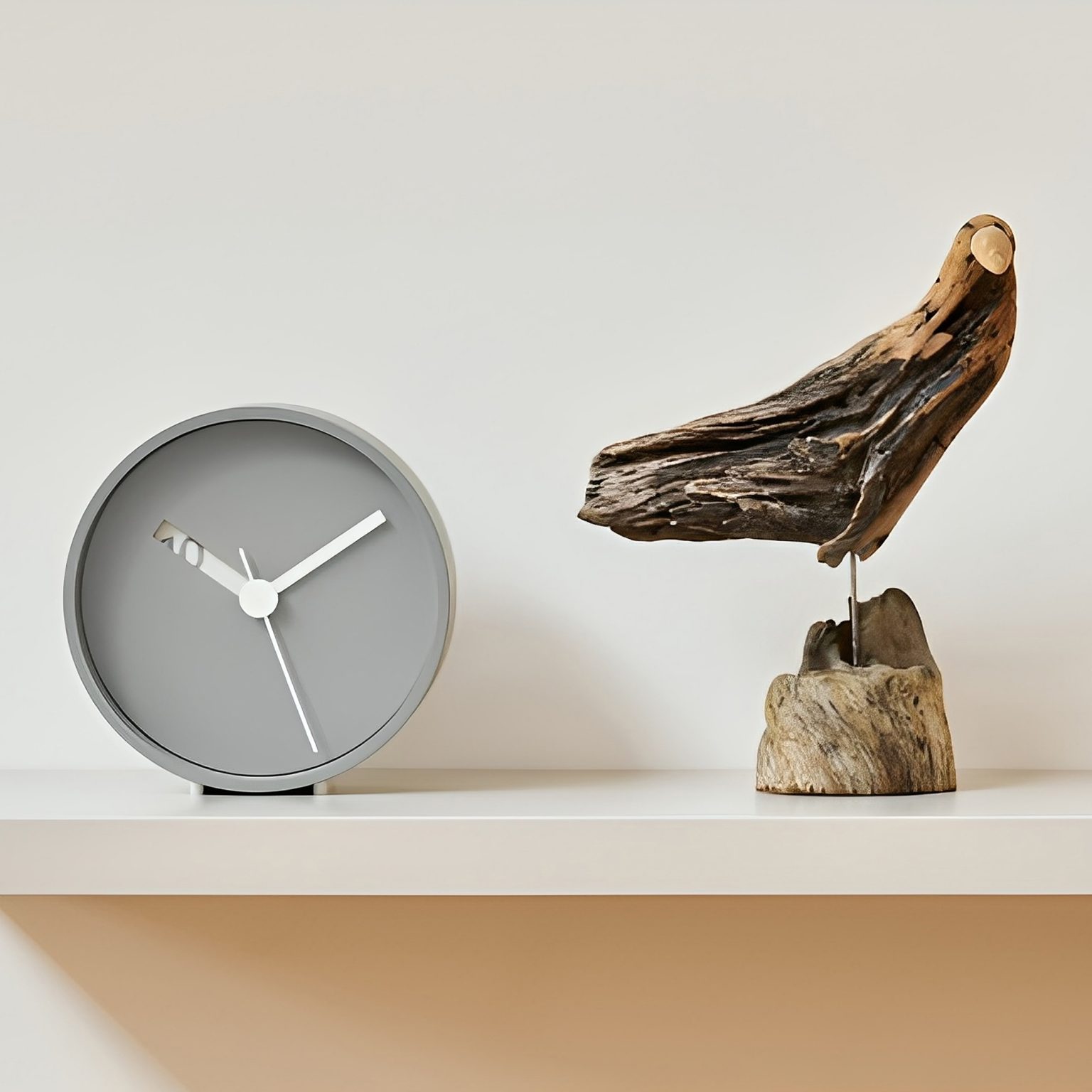 Lemnos - Extra Normal Clock - Grey | Gessato Design Store