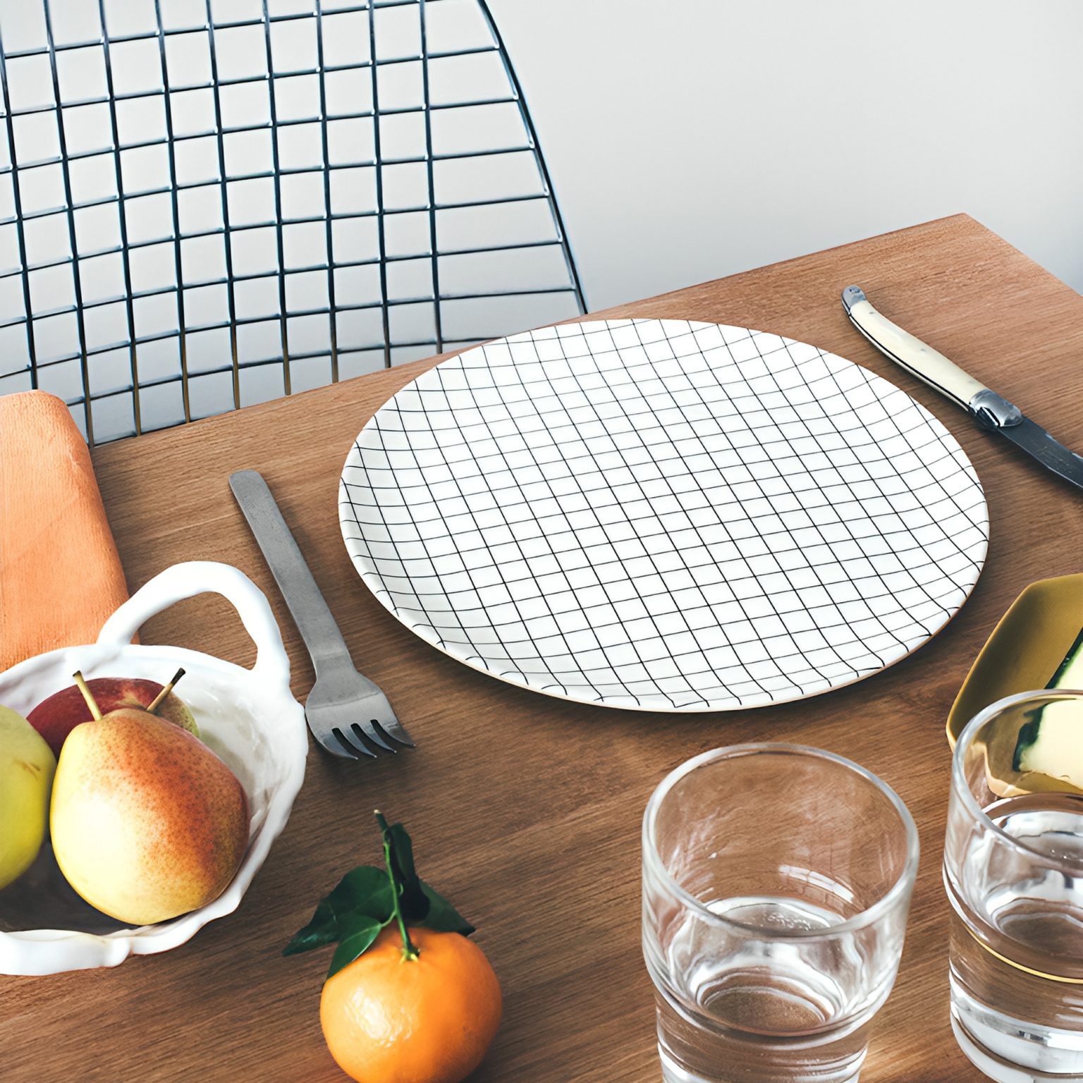 Xenia Taler - Metric Dinner Plate | Gessato Design Store