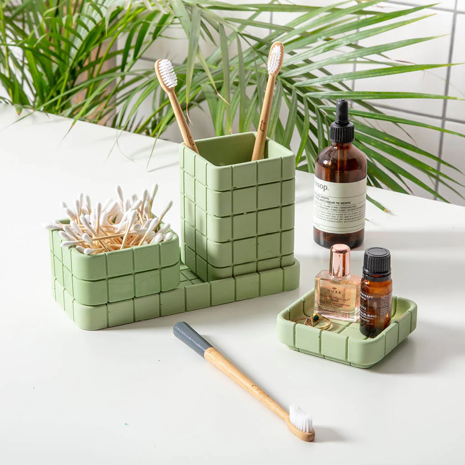 Tile Square Pot - Gessato Design Store
