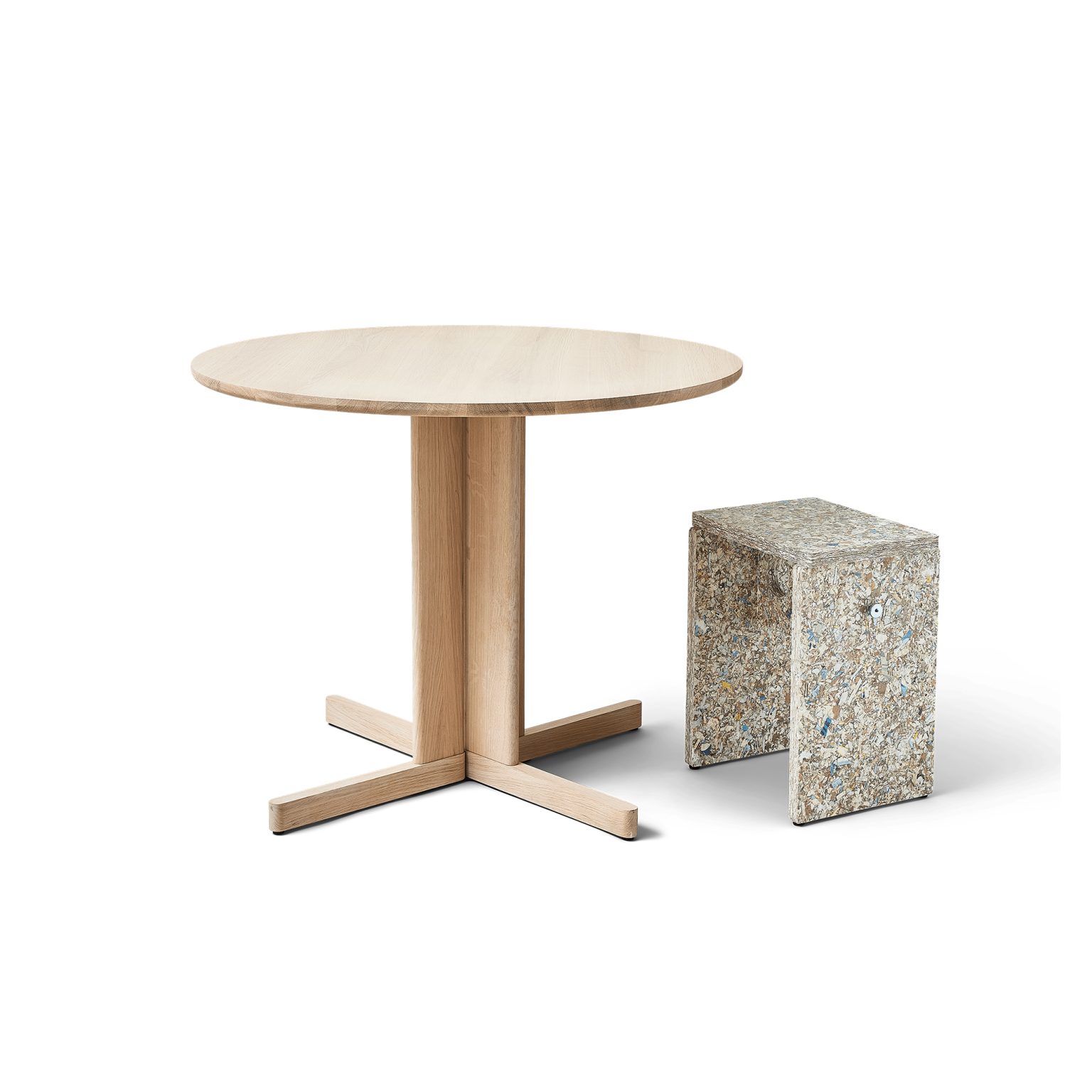 Form & Refine - Trefoil Round Table | Gessato Design Store