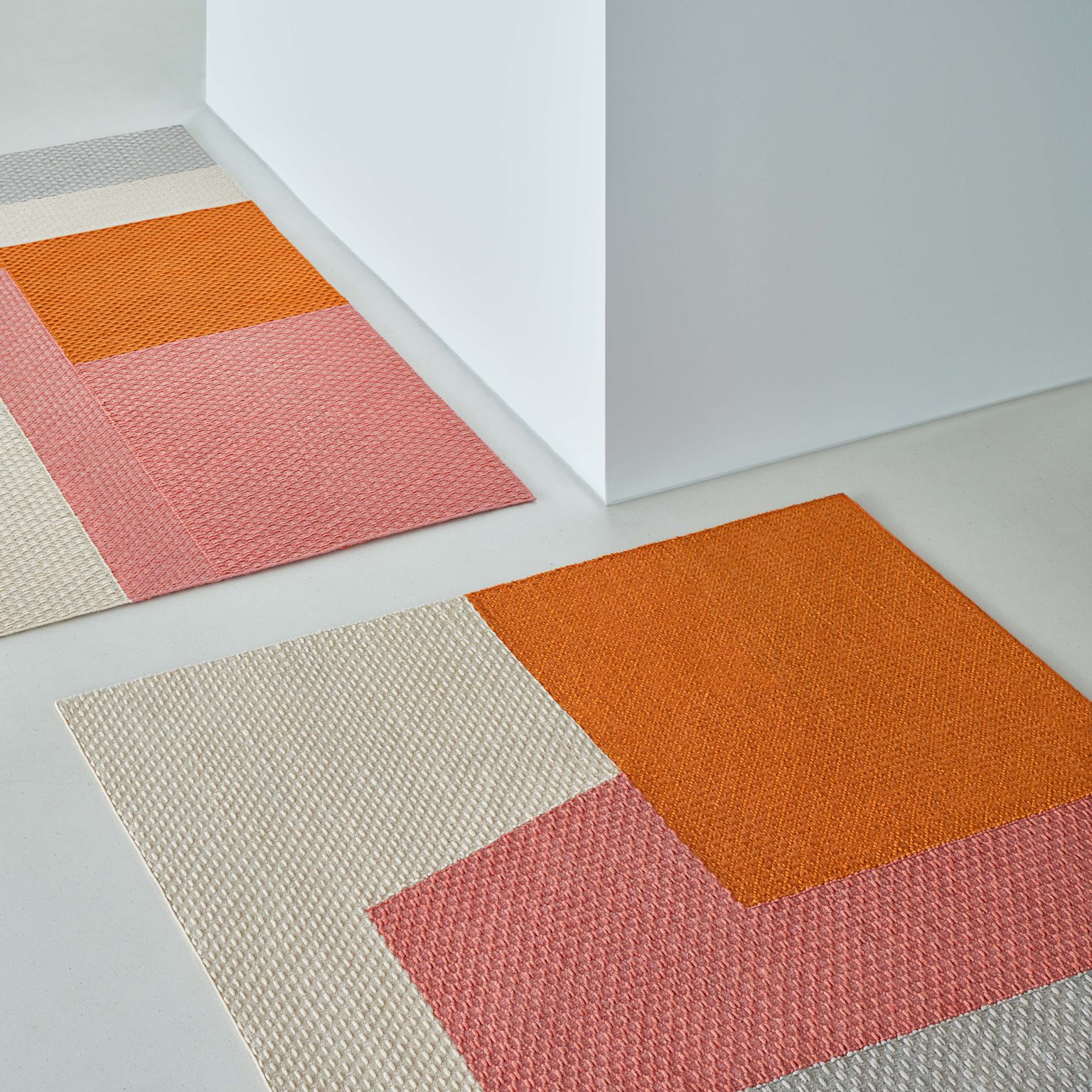 GAN Rugs - Weave Space Hopper Square Rug | Gessato Design Store