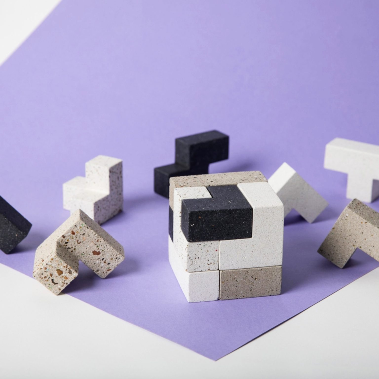 Pretti Cool - Brave New Cube – 3D Concrete Puzzle | Gessato Design Store