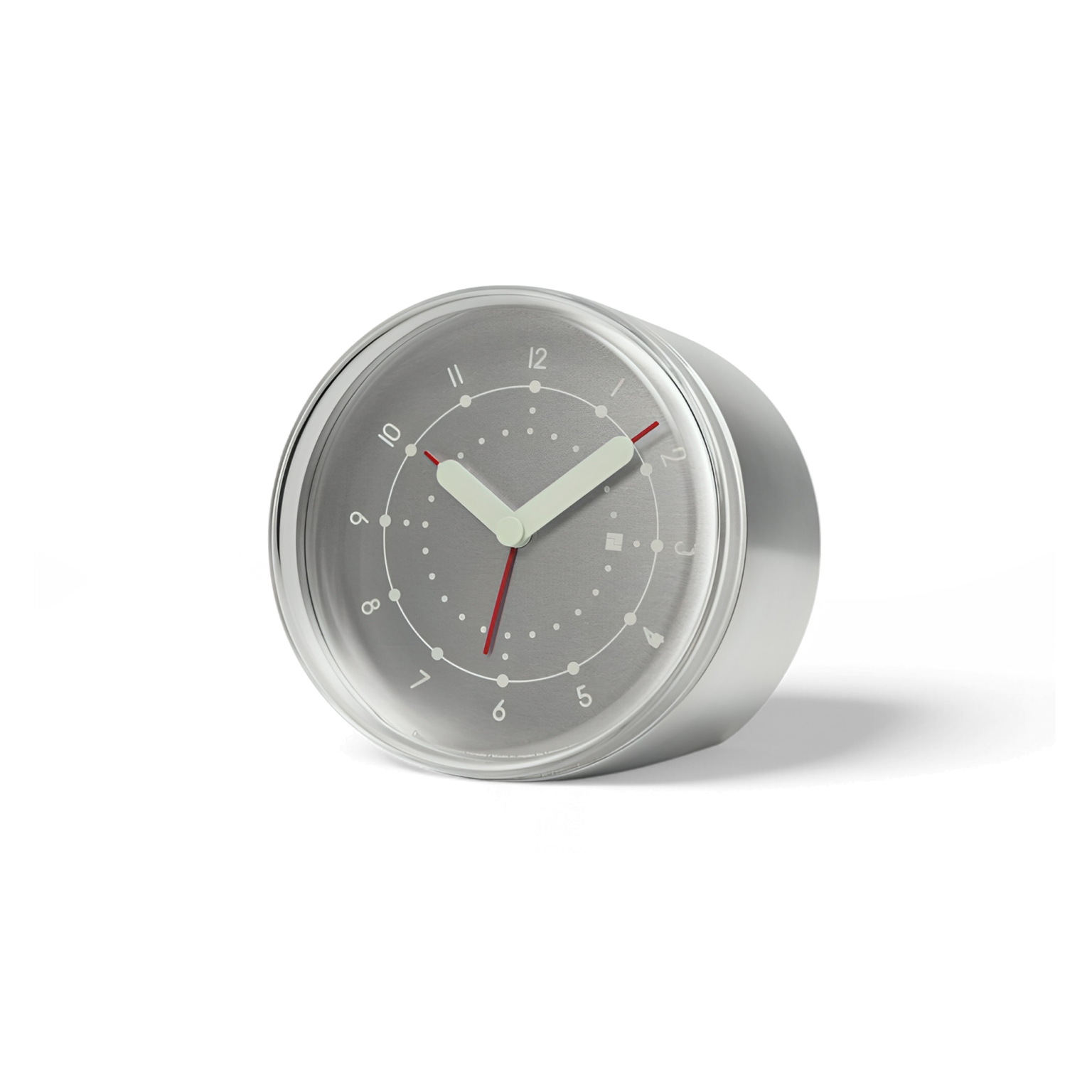Lemnos - ENTO Alarm Clock - Aluminum | Gessato Design Store