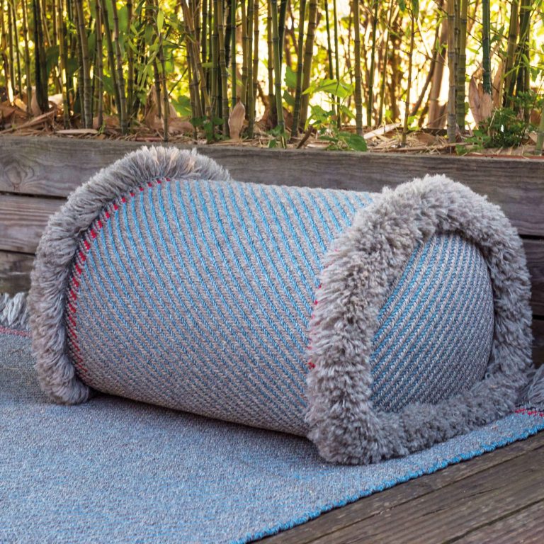 GAN Rugs - Garden Layers Big Outdoor Diagonal Roll | Gessato Design Store