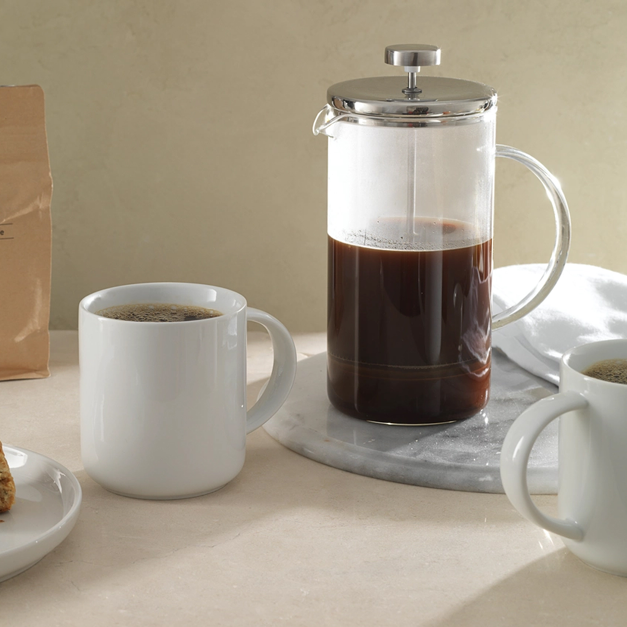 Public Goods - Glass French Press | Gessato Design Store