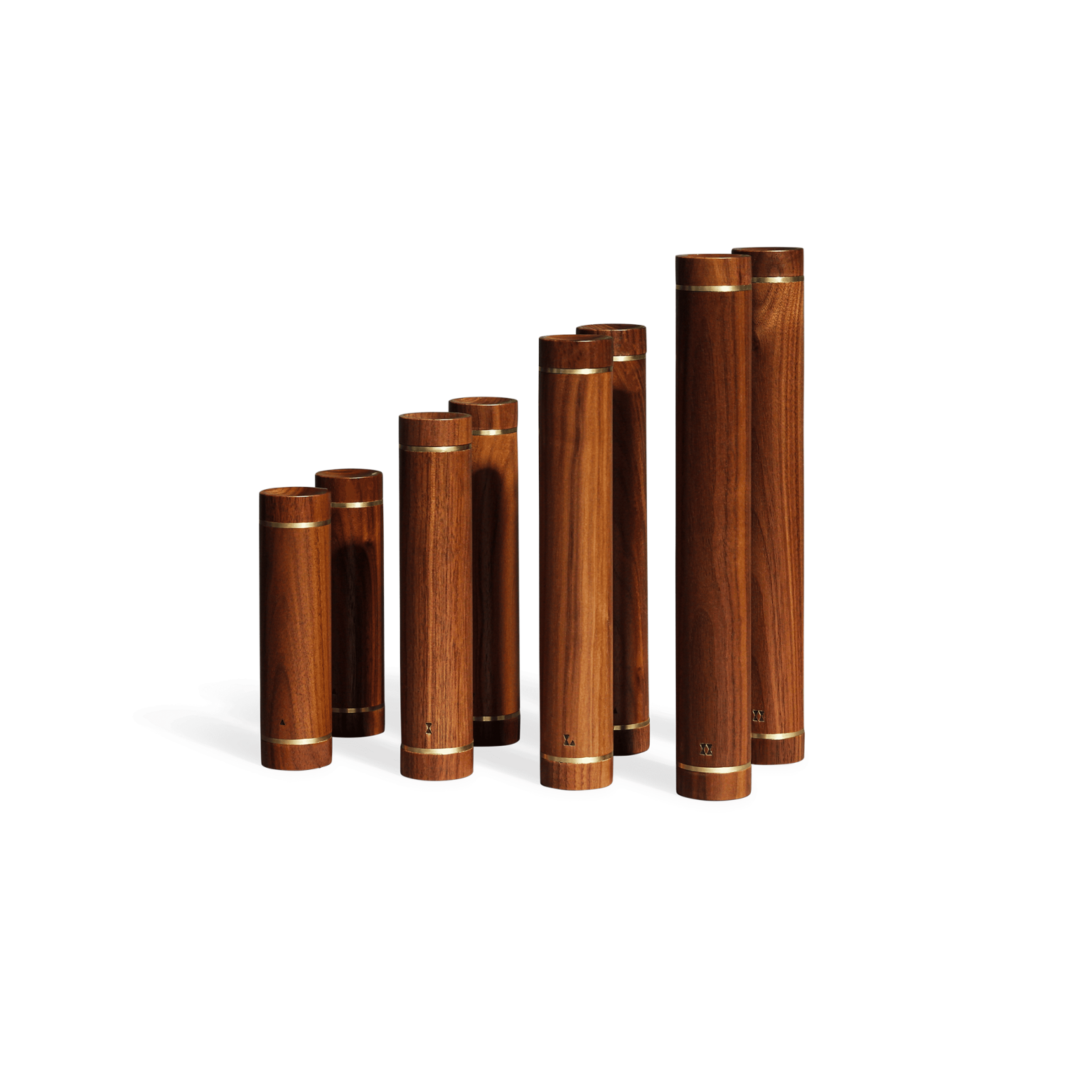 Kenko - Aerobic Dumbbells – Walnut | Gessato Design Store