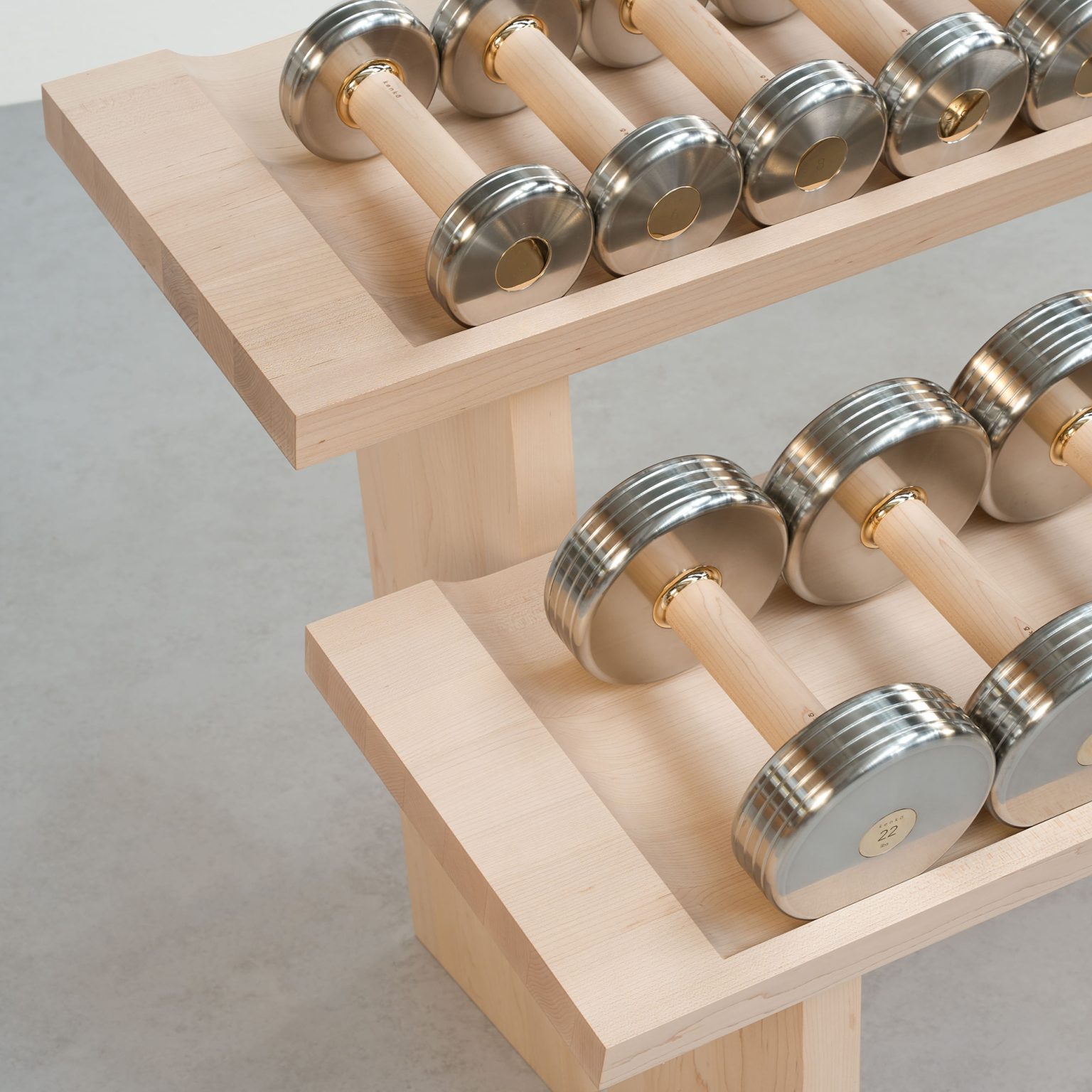 Kenko - Dumbbells Maple | Gessato Design Store