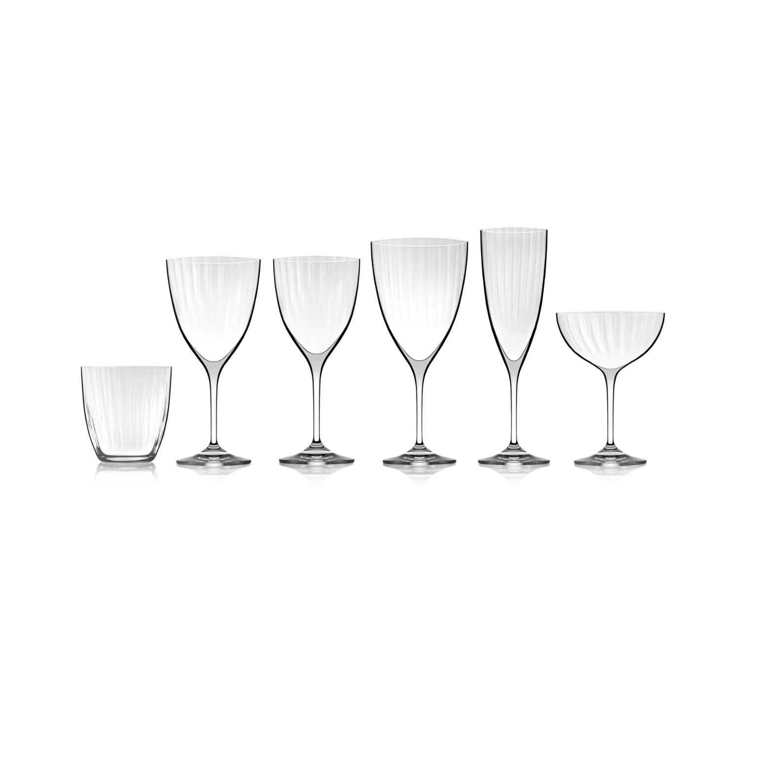 KnIndustrie - Lines Glass Set | Gessato Design Store