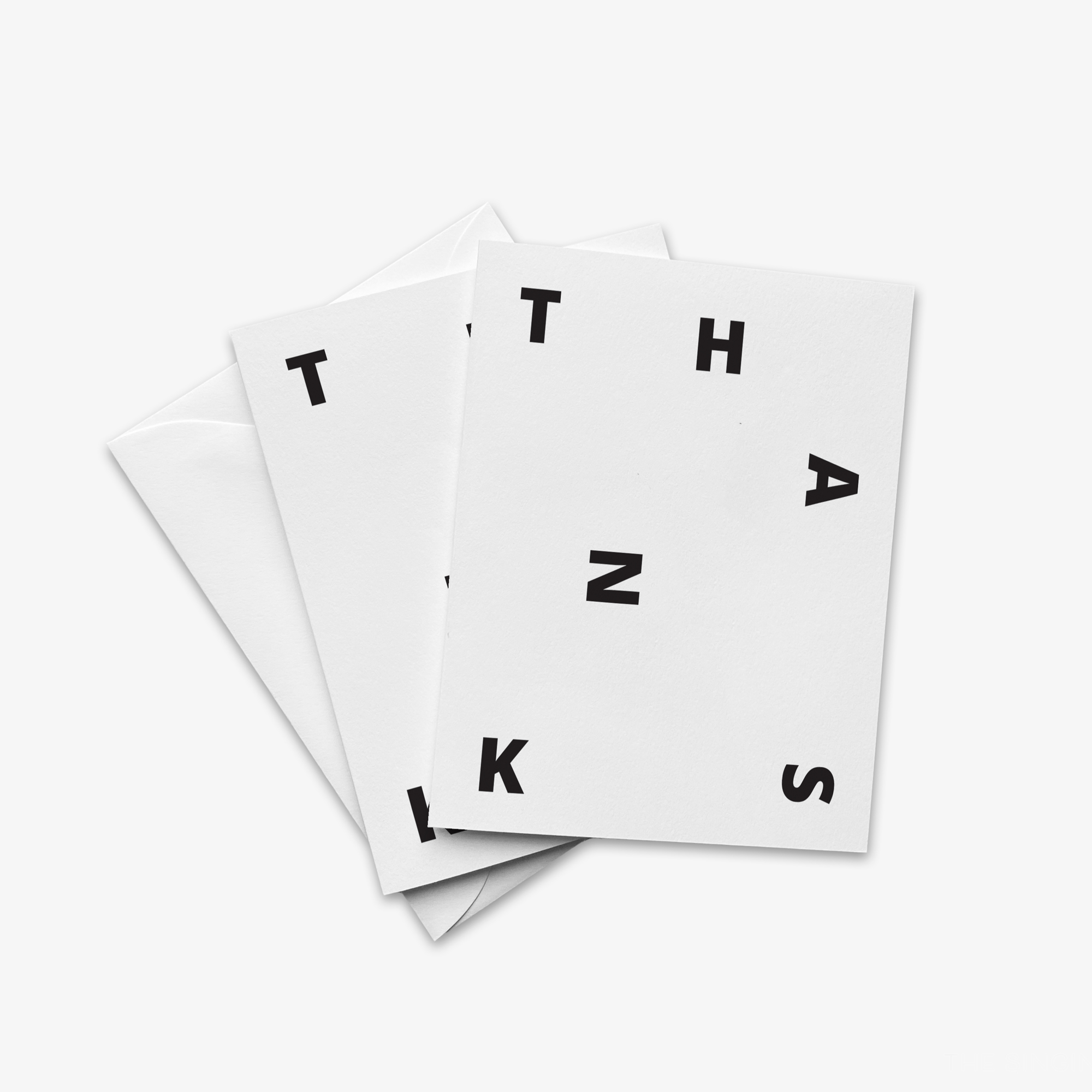 Liesel Anne Studios - Modern Block Thank You Card | Gessato Design Store