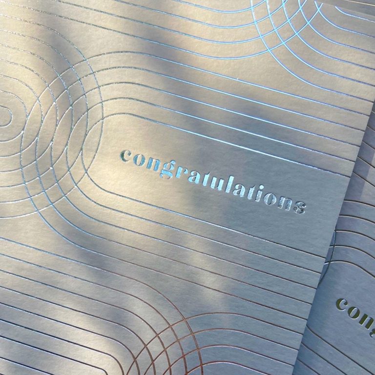 missive - Arches Congratulations Card | Gessato Design Store